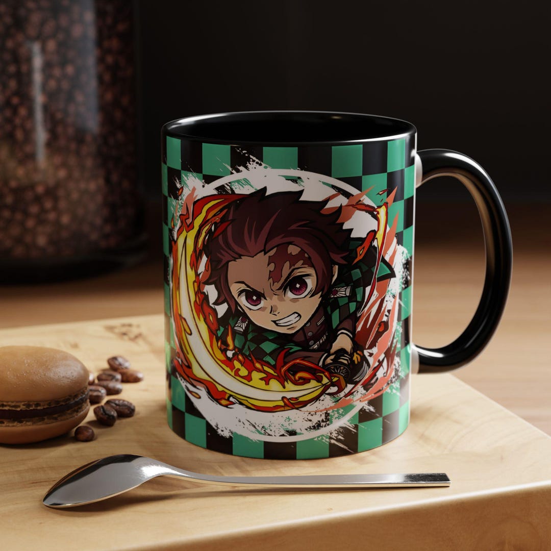 Demon Slayer, Tanjiro Kamado Coffee Mug (11, 15oz) - Etsy