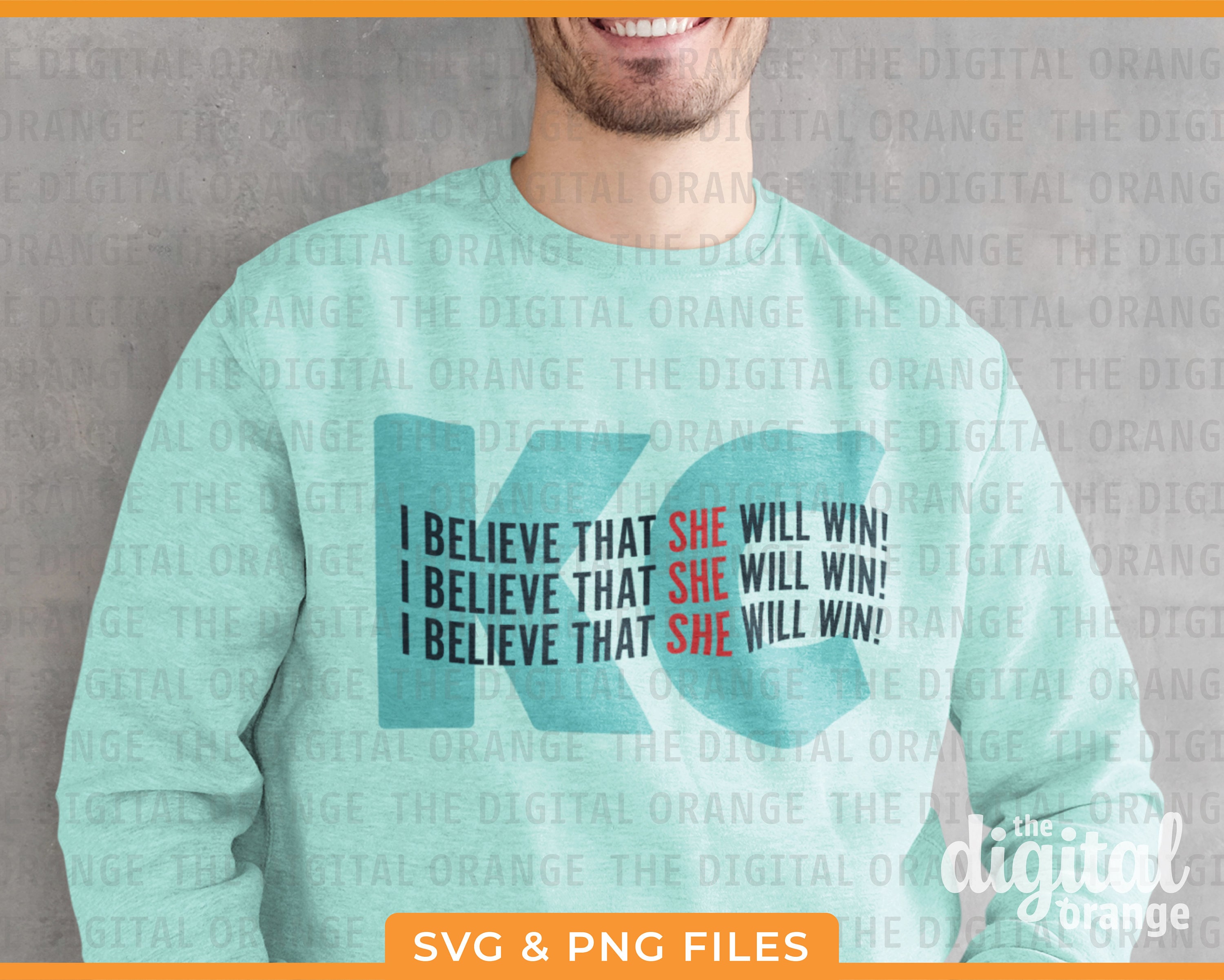 I Believe That She Will Win SVG & PNG Bundle | Kc Current Soccer Clip ...