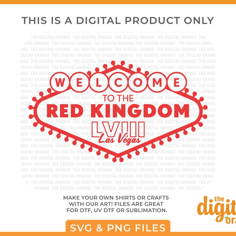 Welcome to the Red Kingdom Svg - Etsy