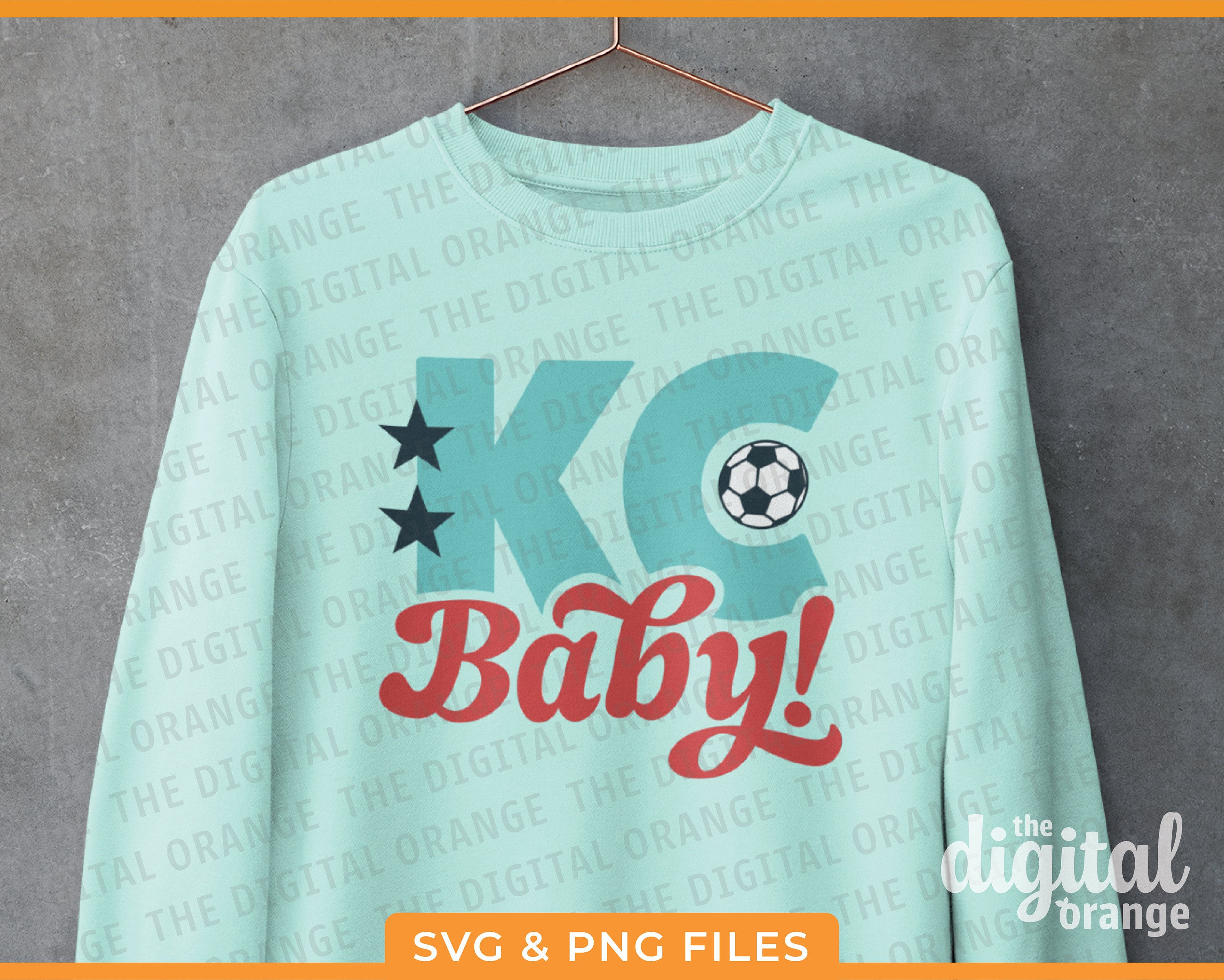 KC Baby! SVG & PNG Bundle | Kc Current Soccer Clip Art | Kansas City ...