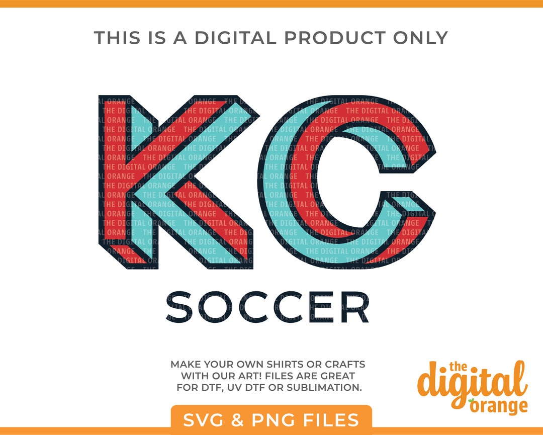 KC Soccer Twist SVG-PNG Bundle | Kc Current Soccer Art | Kansas City ...