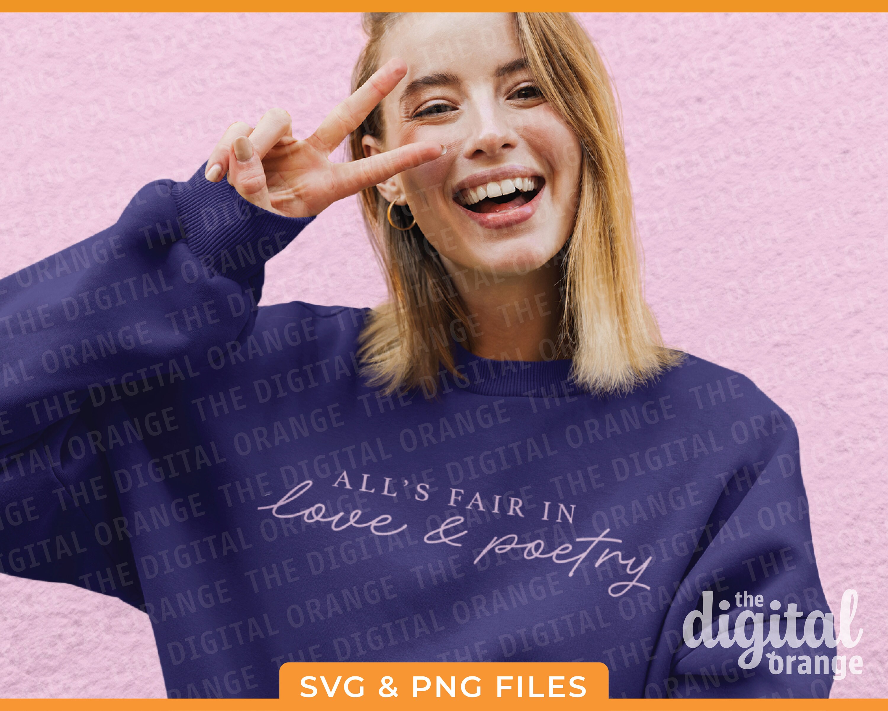 All's Fair in Love & Poetry SVG-PNG Bundle | TTPD Clip Art | Swift ...