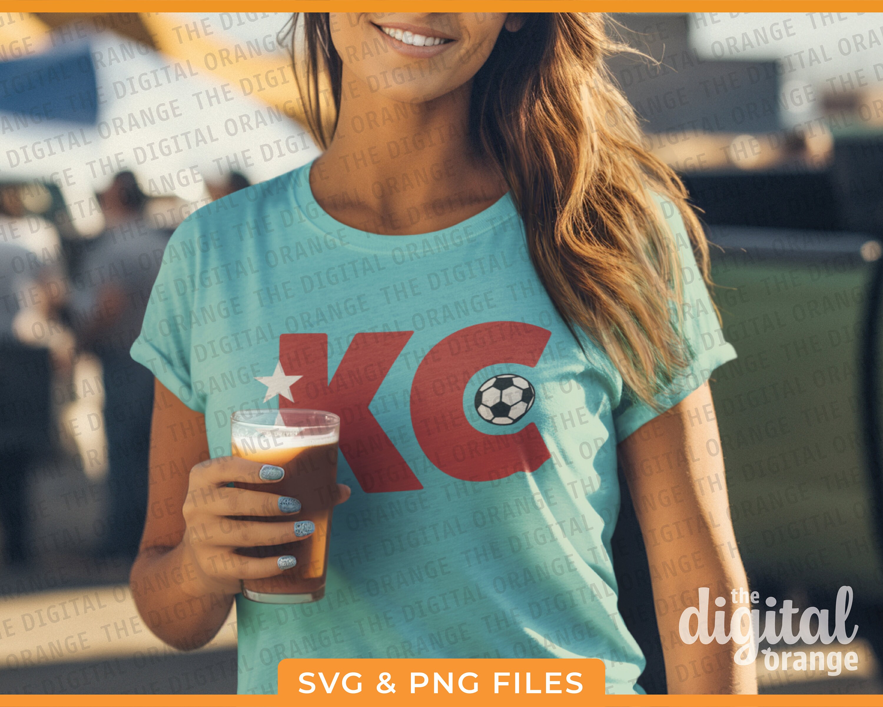 KC Current SVG & PNG | Women's Soccer Clip Art | Kansas City Soccer ...