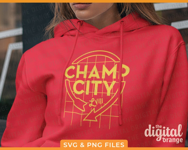 Champ City LVIII Western Auto Sign SVG & PNG | Chiefs Champion Clip Art ...