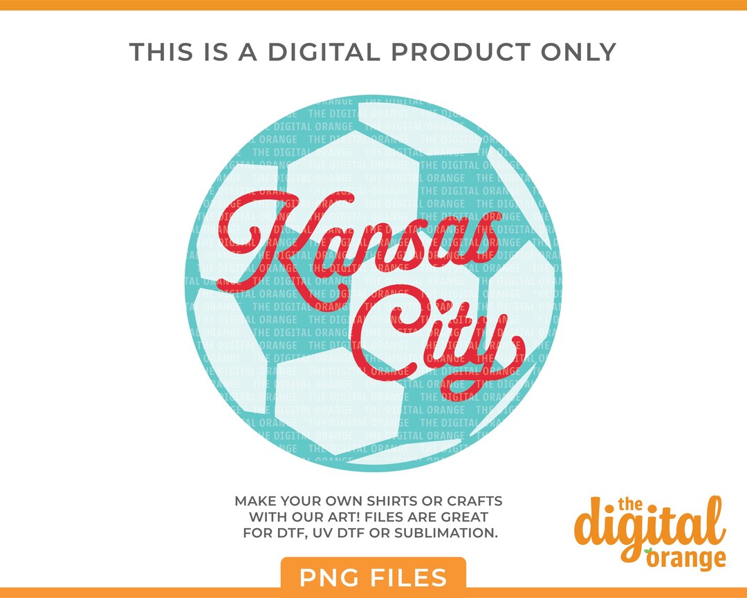 Kansas City Soccer Ball PNG Bundle | Kc Current Soccer Clip Art | KC ...