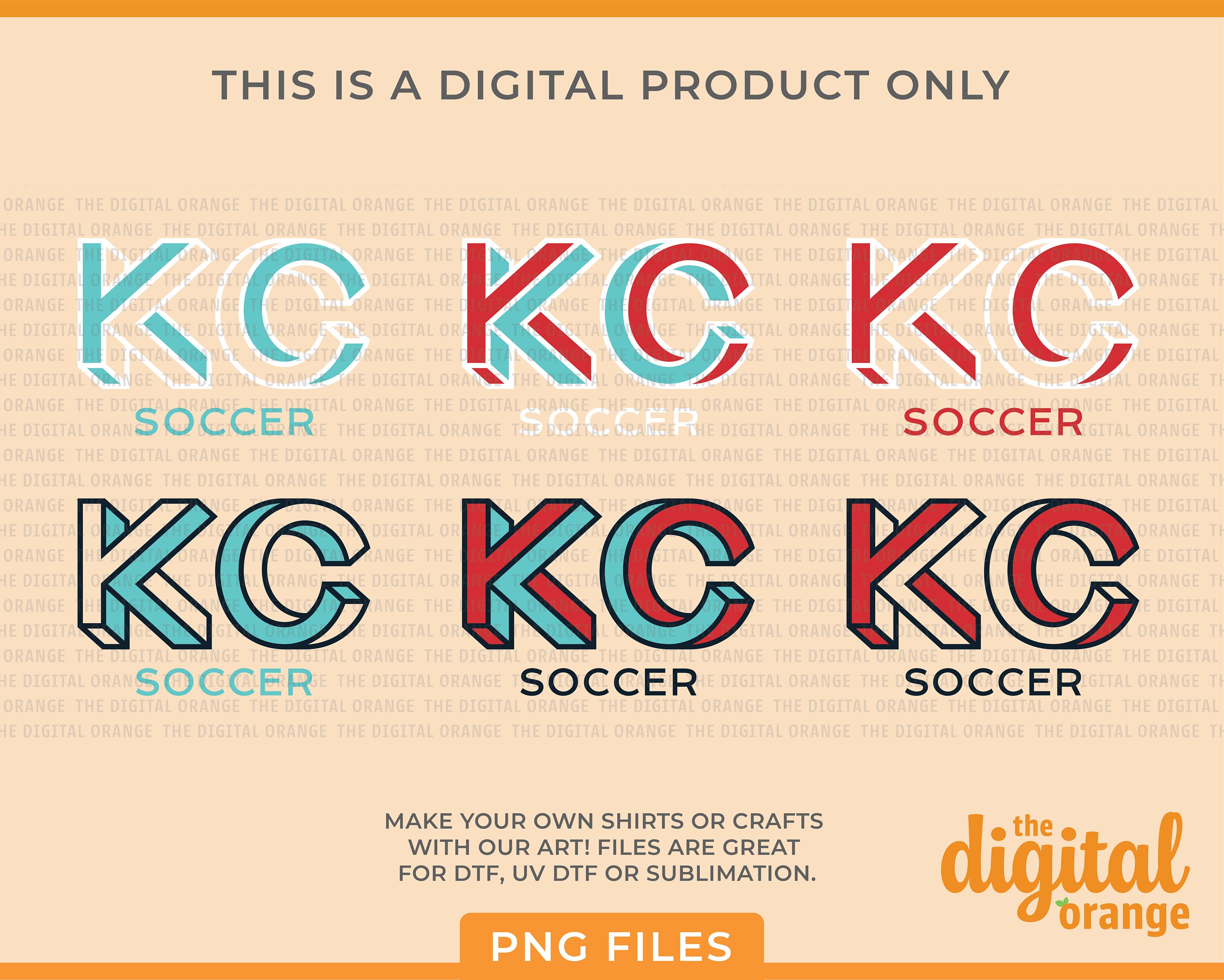 KC Soccer Twist PNG Bundle | Kc Current Soccer Art | Kansas City Soccer ...