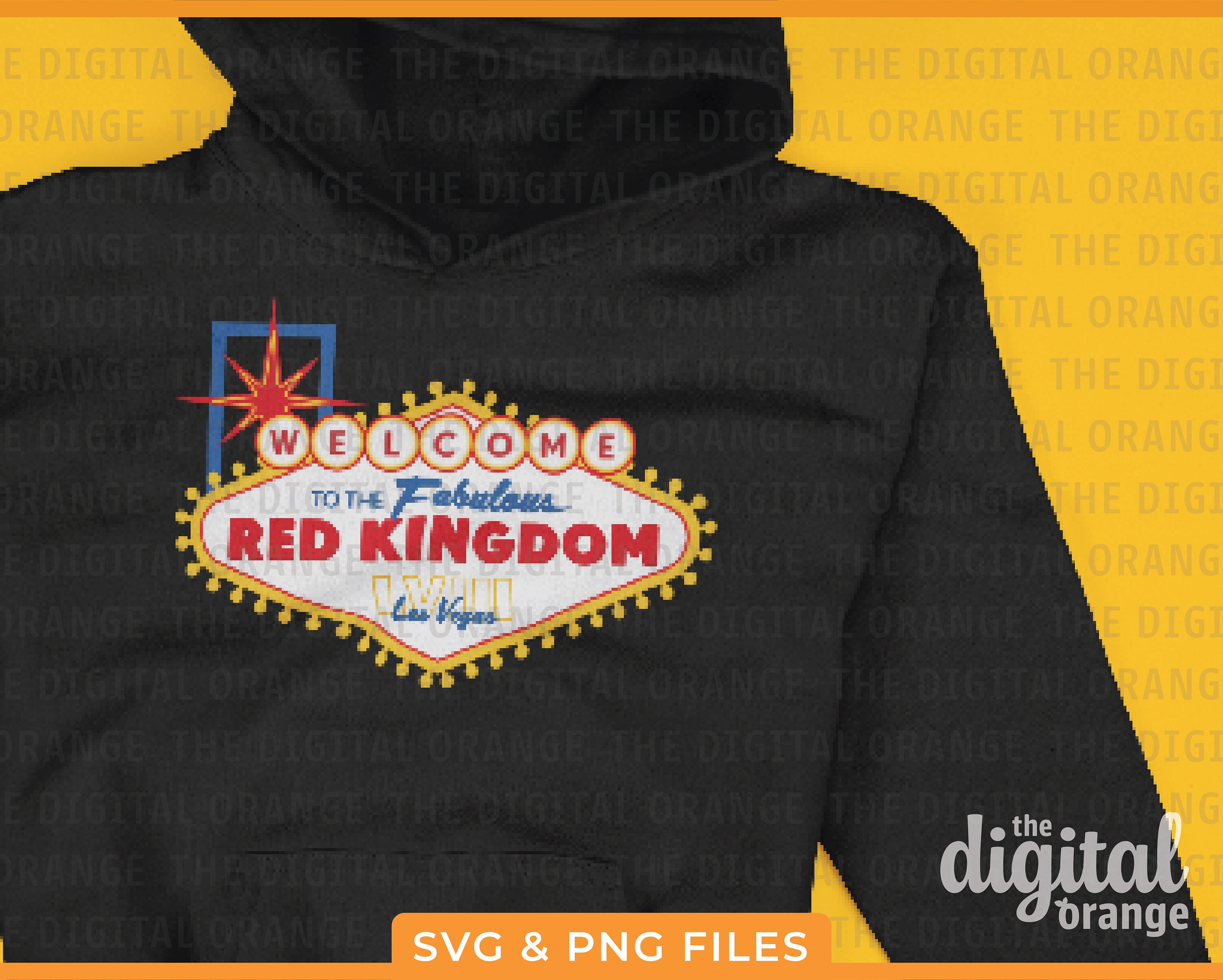 Welcome to Red Kingdom LVIII SVG & PNG | Welcome to Las Vegas Clip Art ...