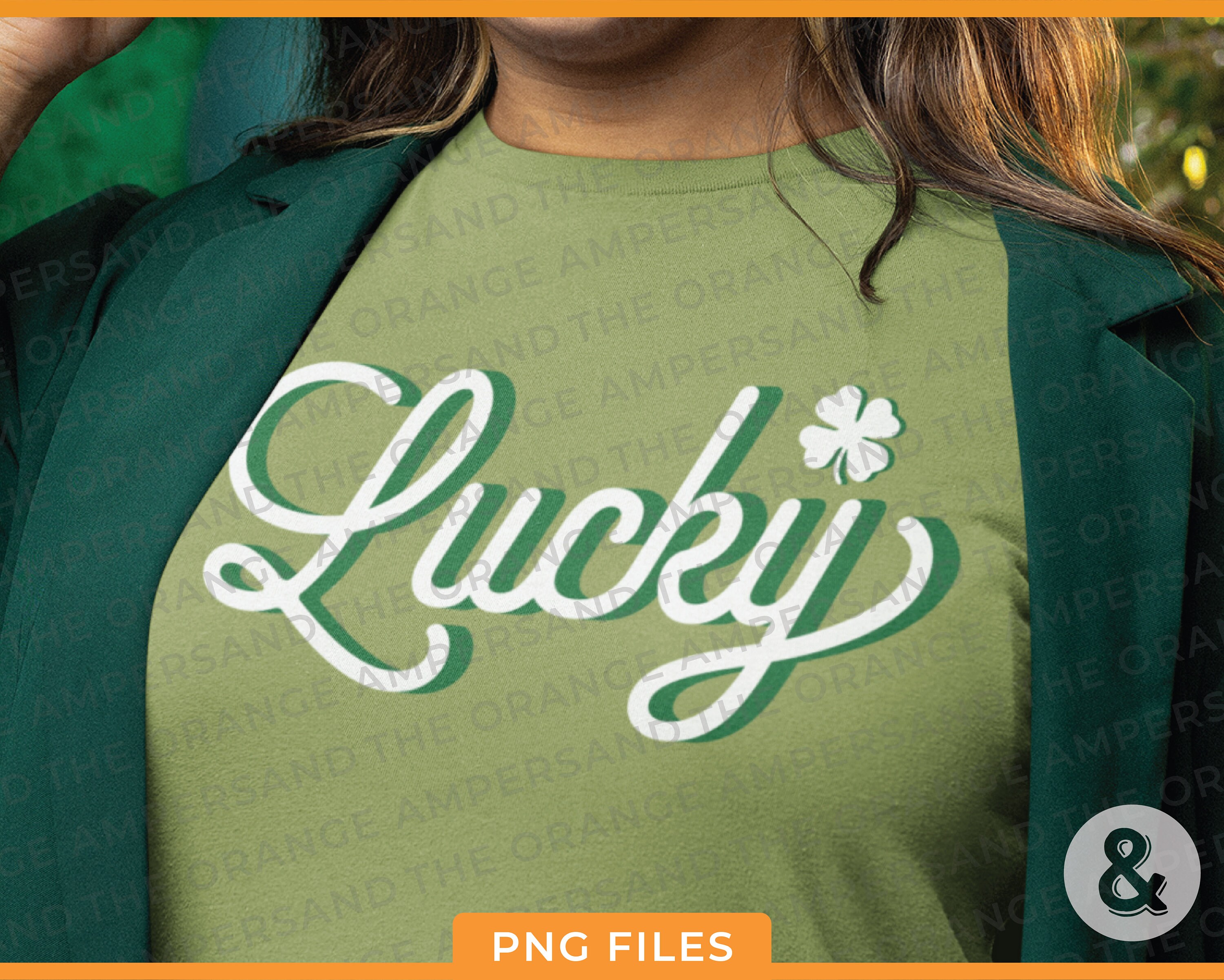 St Patrick's Lucky Script PNG Clip Art | St. Patty's Day Digital ...