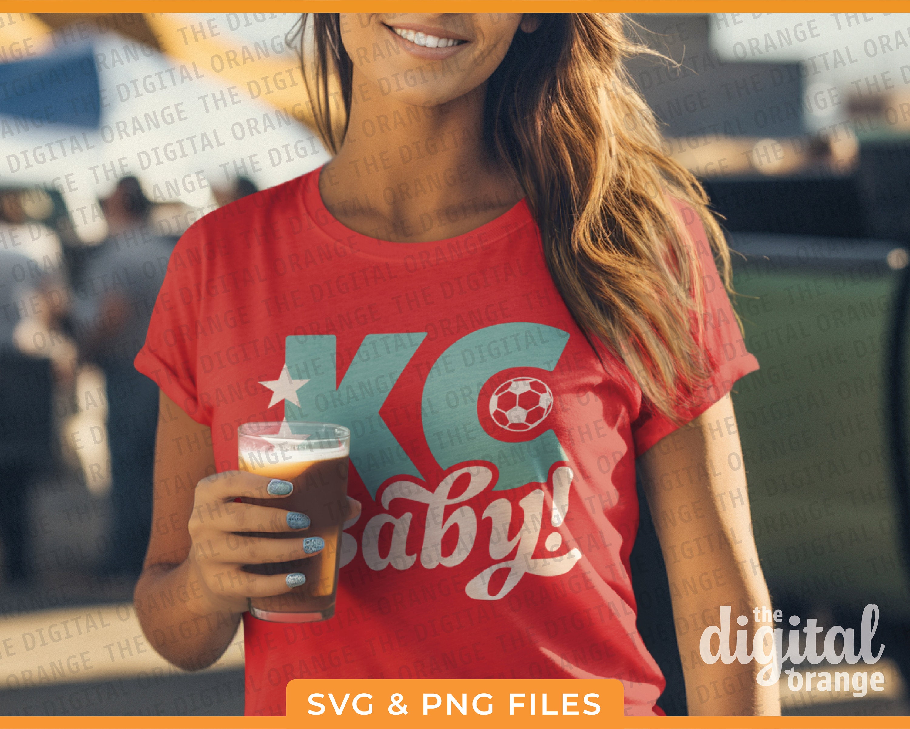 KC Baby! SVG & PNG Bundle | Kc Current Soccer Clip Art | Kansas City ...