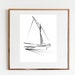 Boat Digital Art Sea Design - Etsy