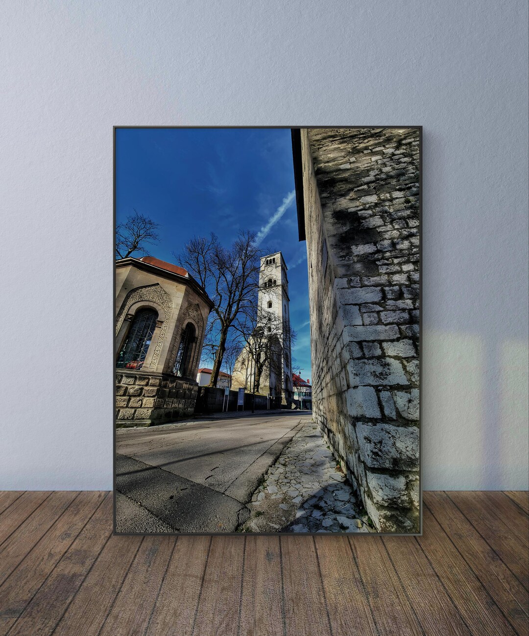 Old Town Architecture Wall Art, European Street Photography Print ...