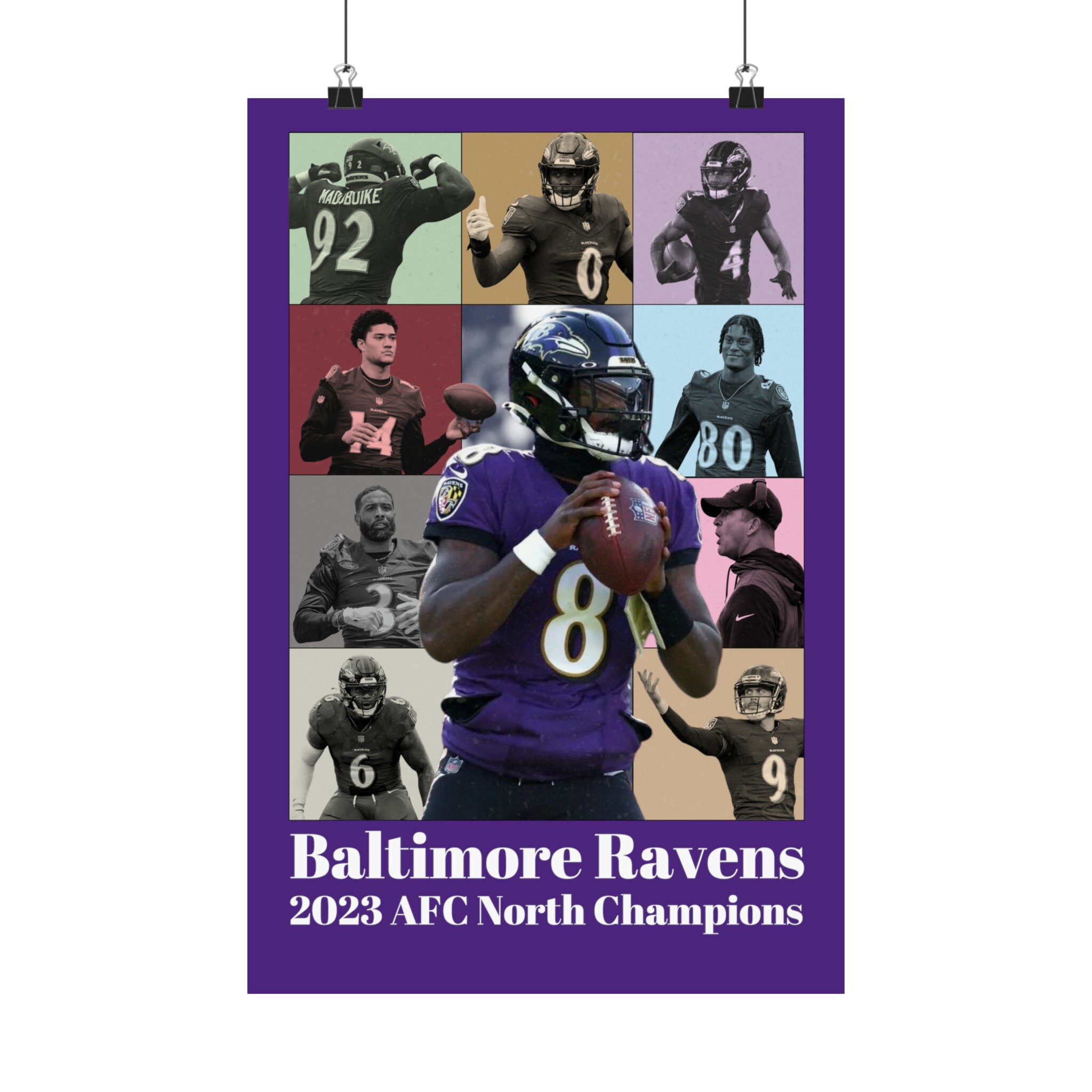 Ravens Swift Eras Matte Poster team Purple - Etsy