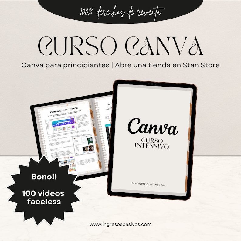 Curso intensivo de Canva - Etsy España