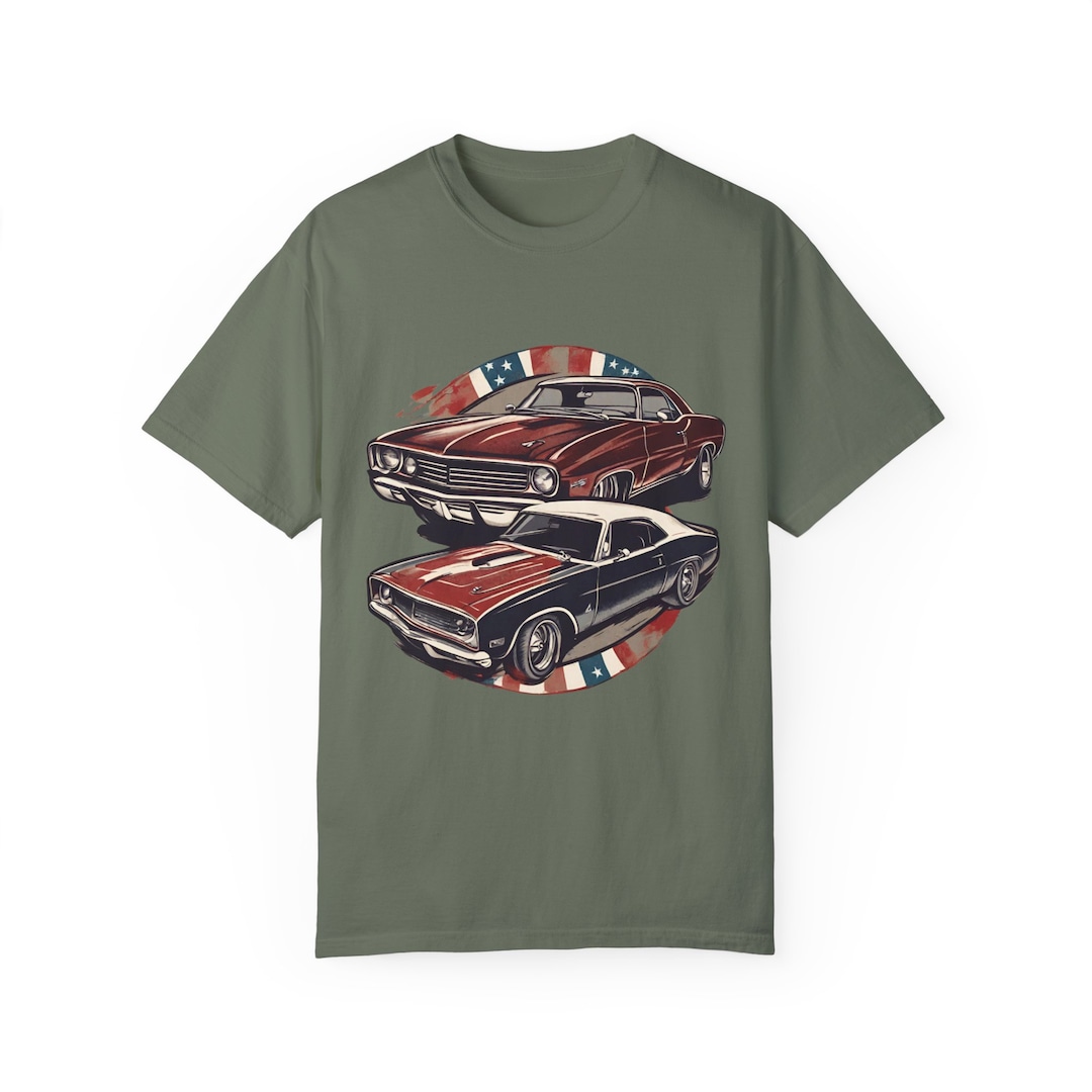 Vintage Muscle Car T-shirt - Etsy