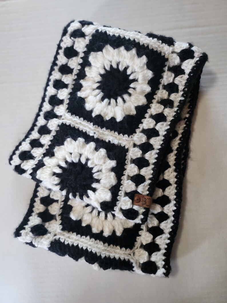 Cozy Day Granny Square Infinity Scarf Snood - Etsy