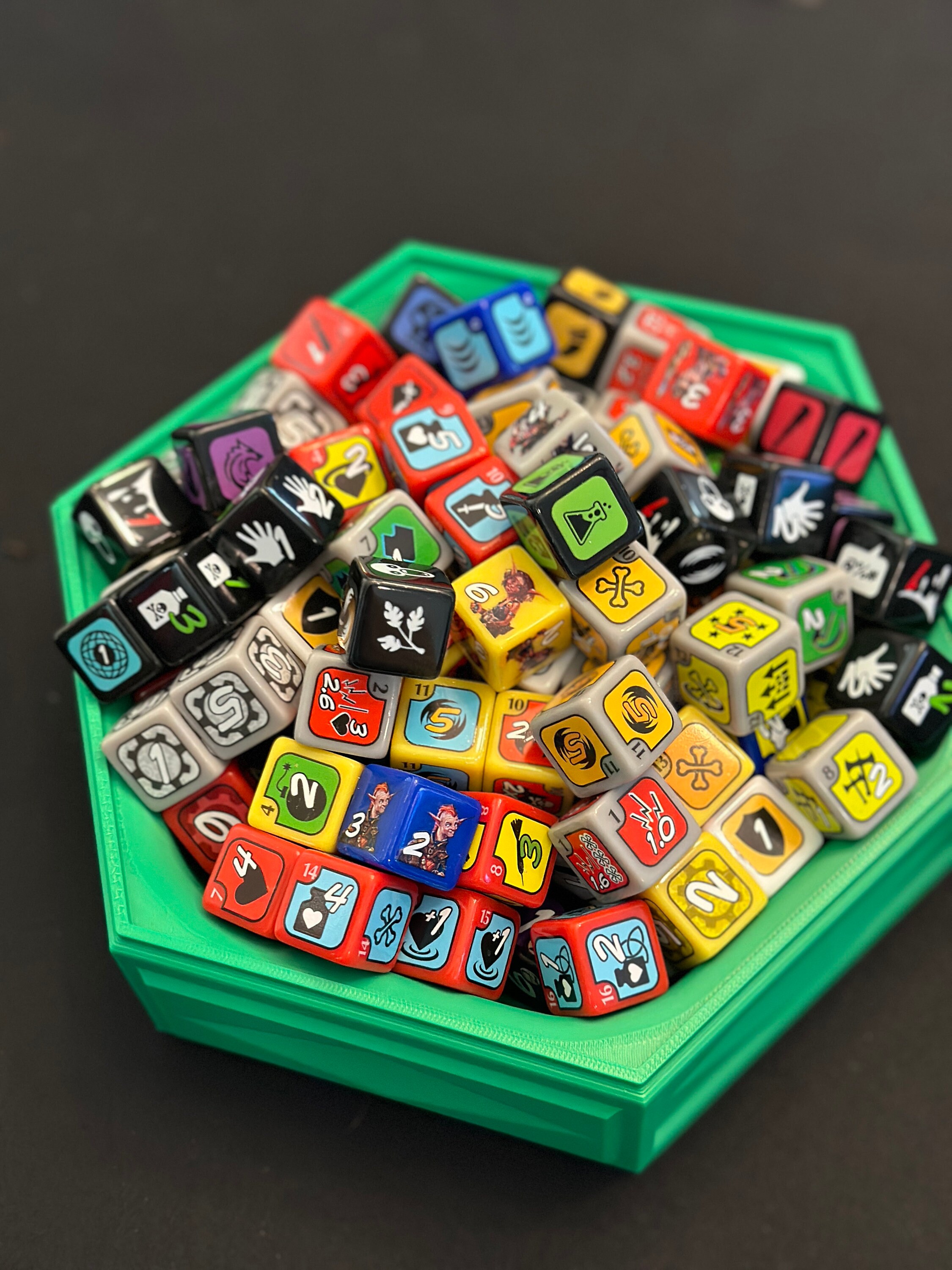 Stackable Board Game Token Trays for Game Piece Storage - 4 Sizes ...