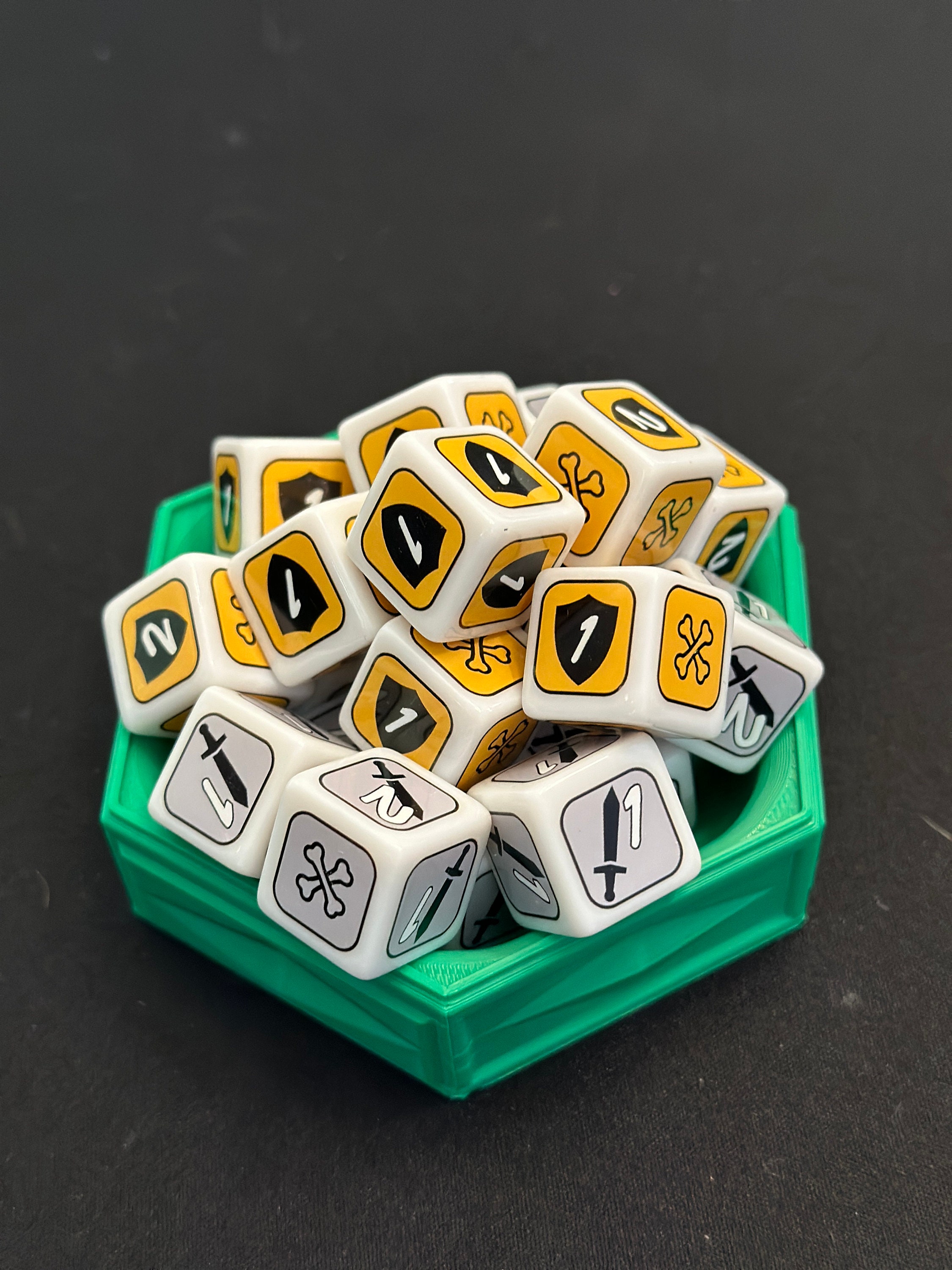 Stackable Board Game Token Trays for Game Piece Storage - 4 Sizes ...