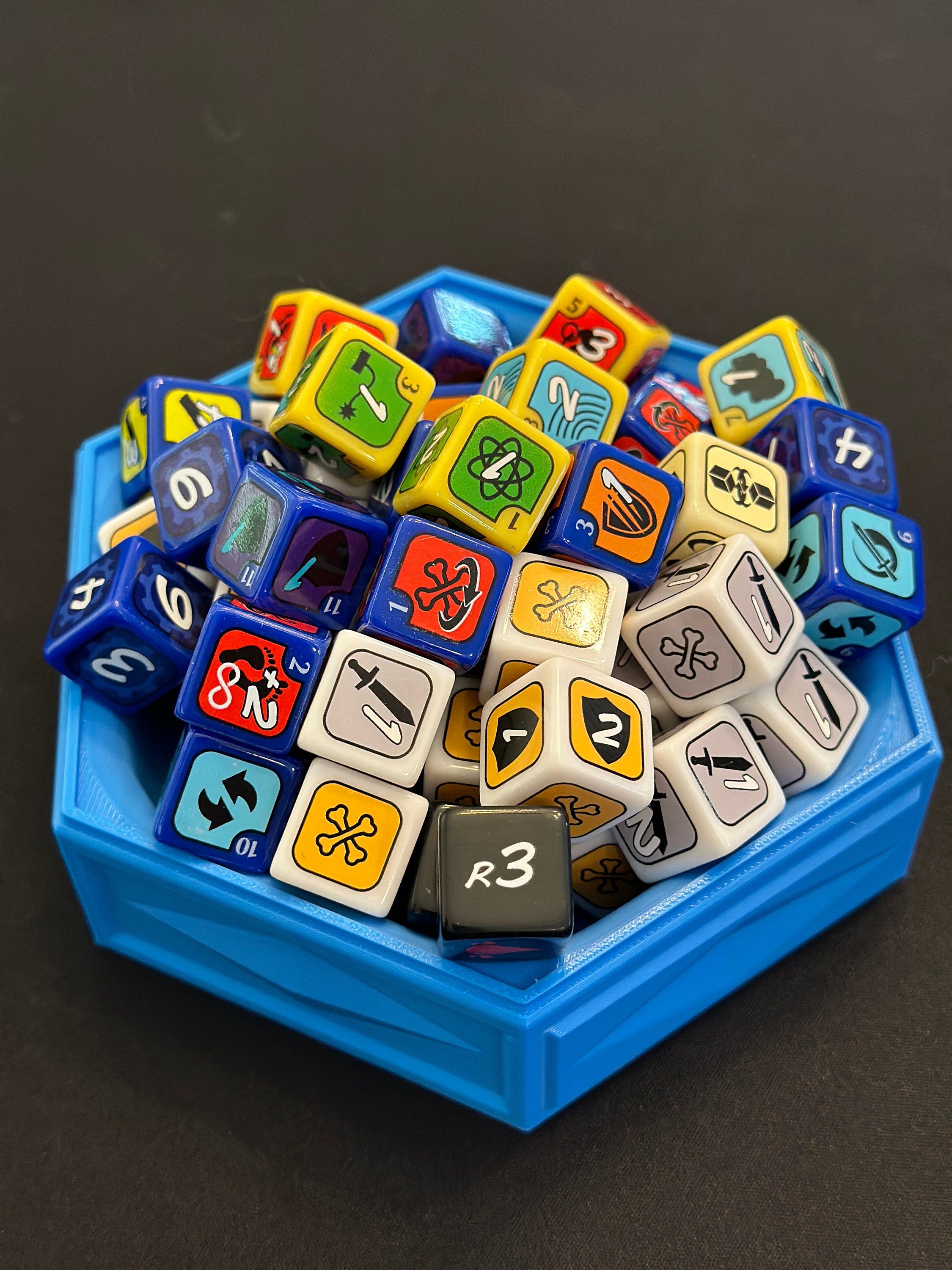 Stackable Board Game Token Trays for Game Piece Storage - 4 Sizes ...