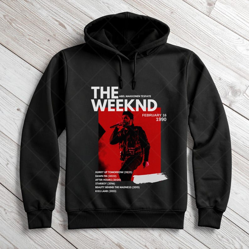 The Weeknd Download | PNG Artwork for Sublimation, DIY Gifts, Shirts ...