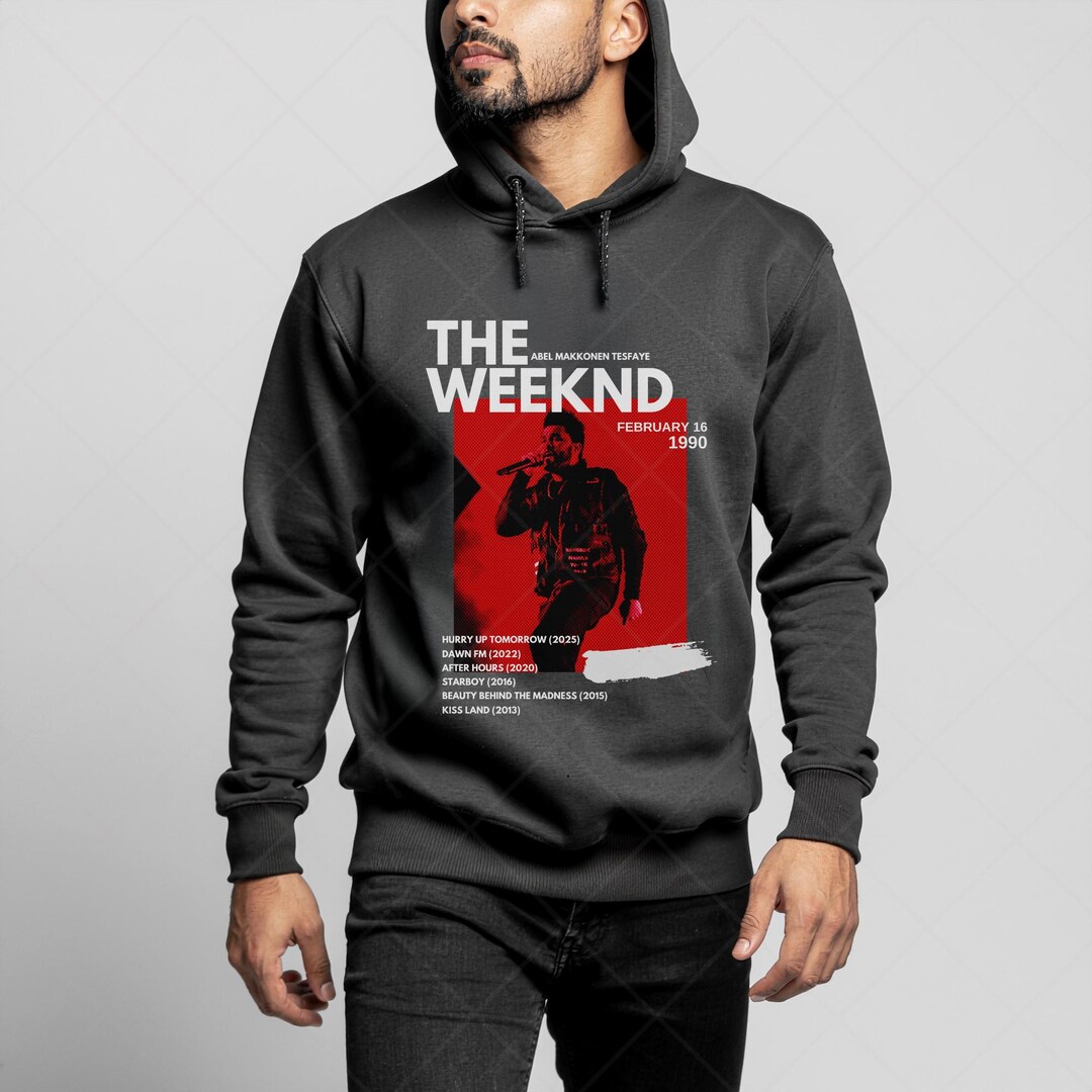 The Weeknd Download | PNG Artwork for Sublimation, DIY Gifts, Shirts ...