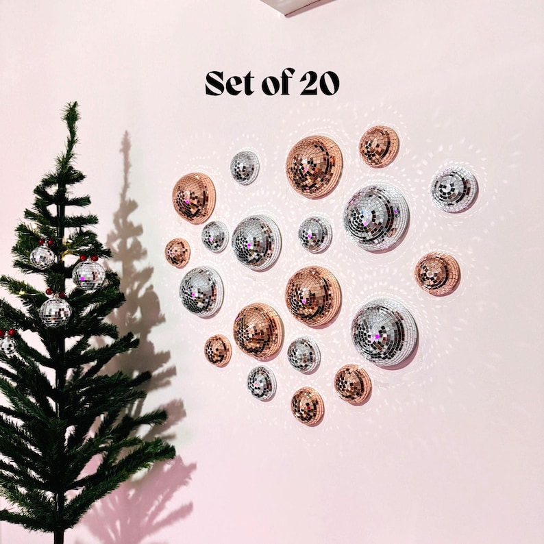 DJ Booth Disco Ball Wall Decor: Retro Sparkling Wall Art, Dopamine ...