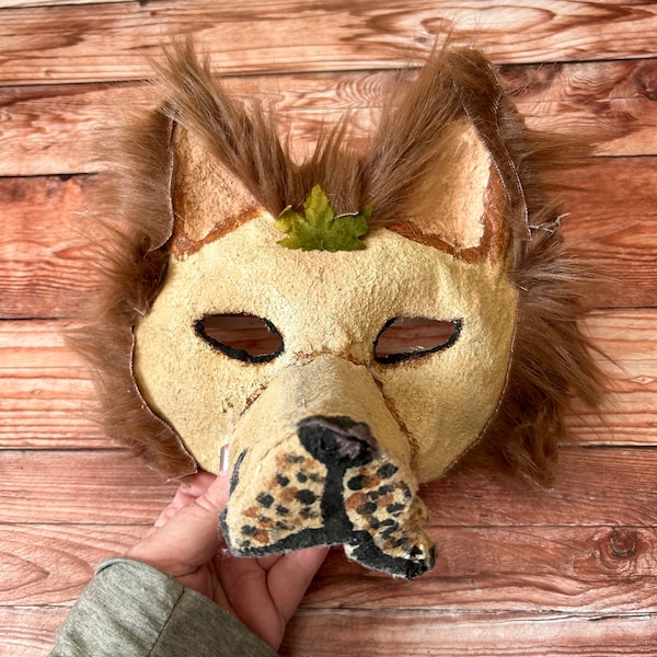 Coyote Therian Mask - Etsy