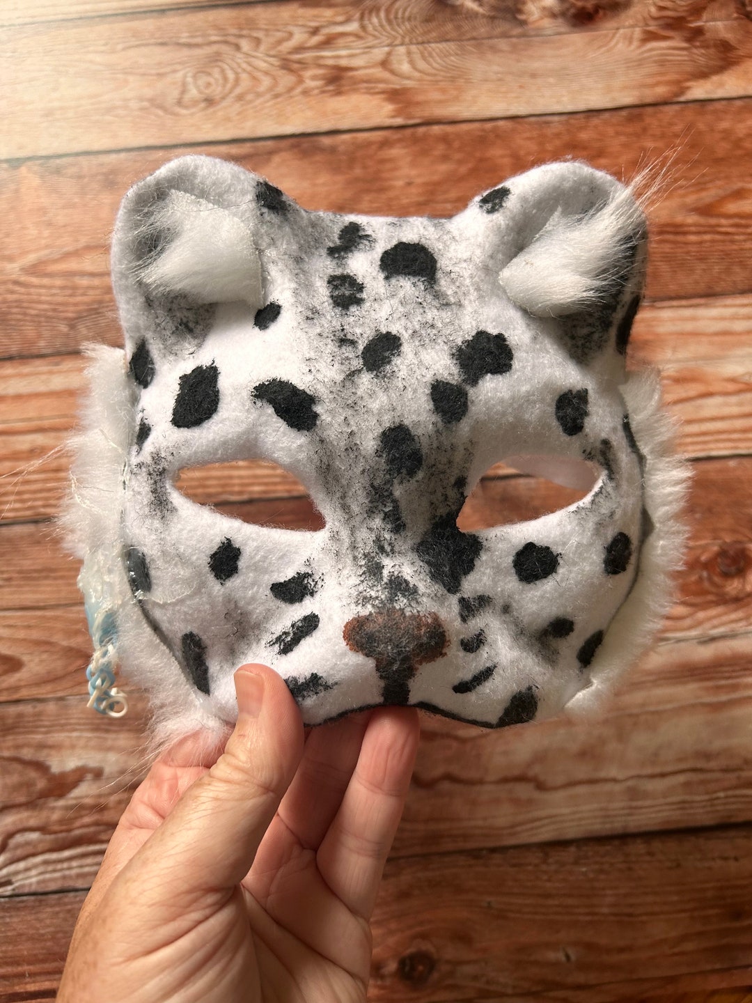 Snow Leopard Therian Mask - Etsy