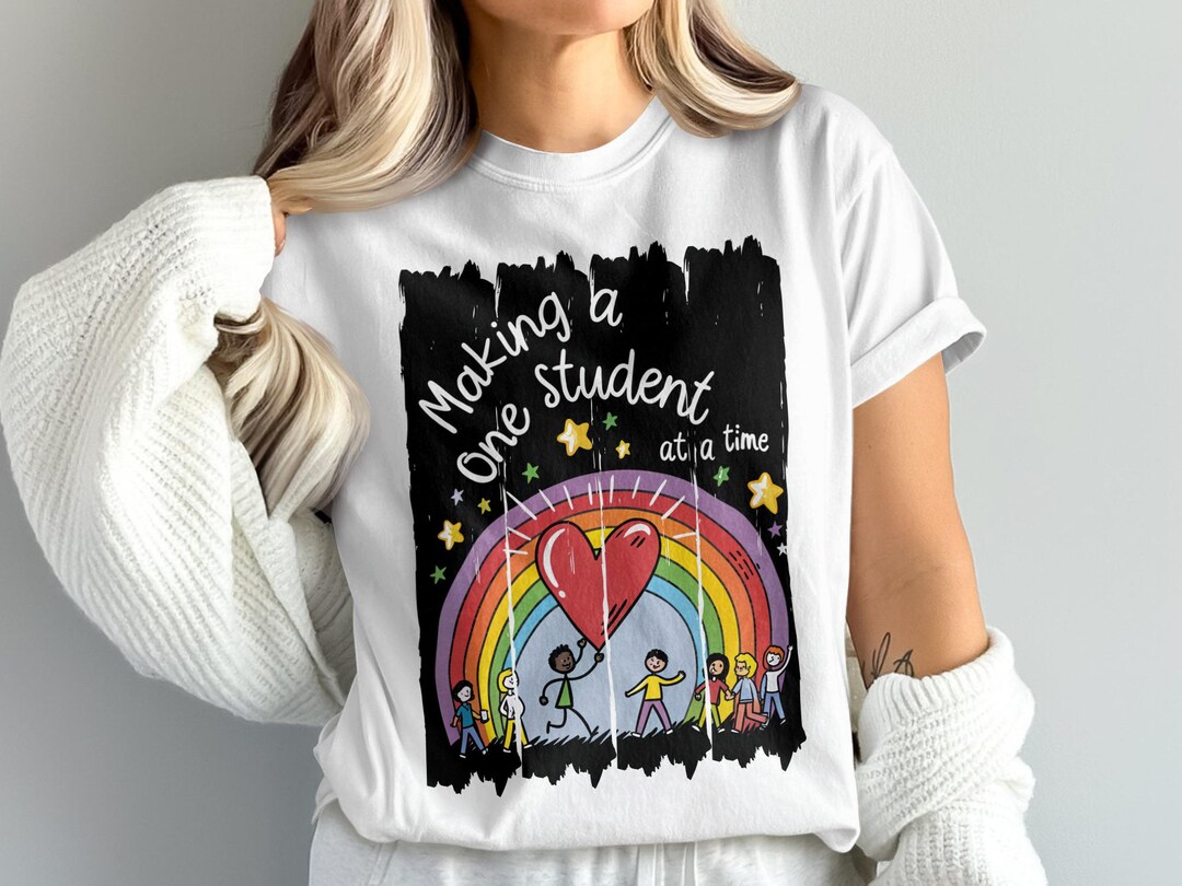 Making a Difference One Student at a Time SPED Teacher Shirt | Special ...