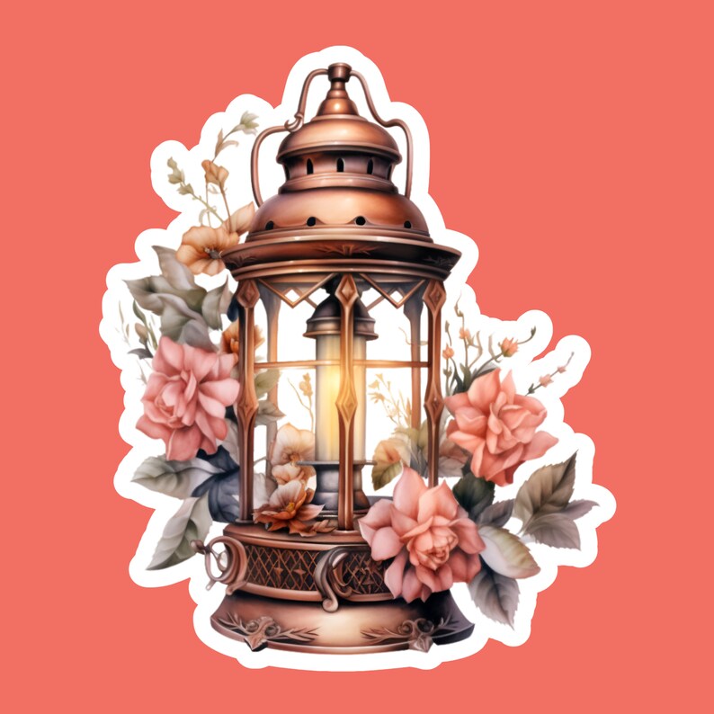 Pack of 5 Beautiful Stickers, Classic and Antique, Stylish Stickers ...