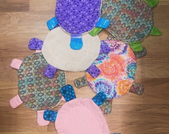 The Turtle Kitchen Floor Mop Handmade Gnome/mushroom Themed Cotton Fabric, Orange Color Legs ...