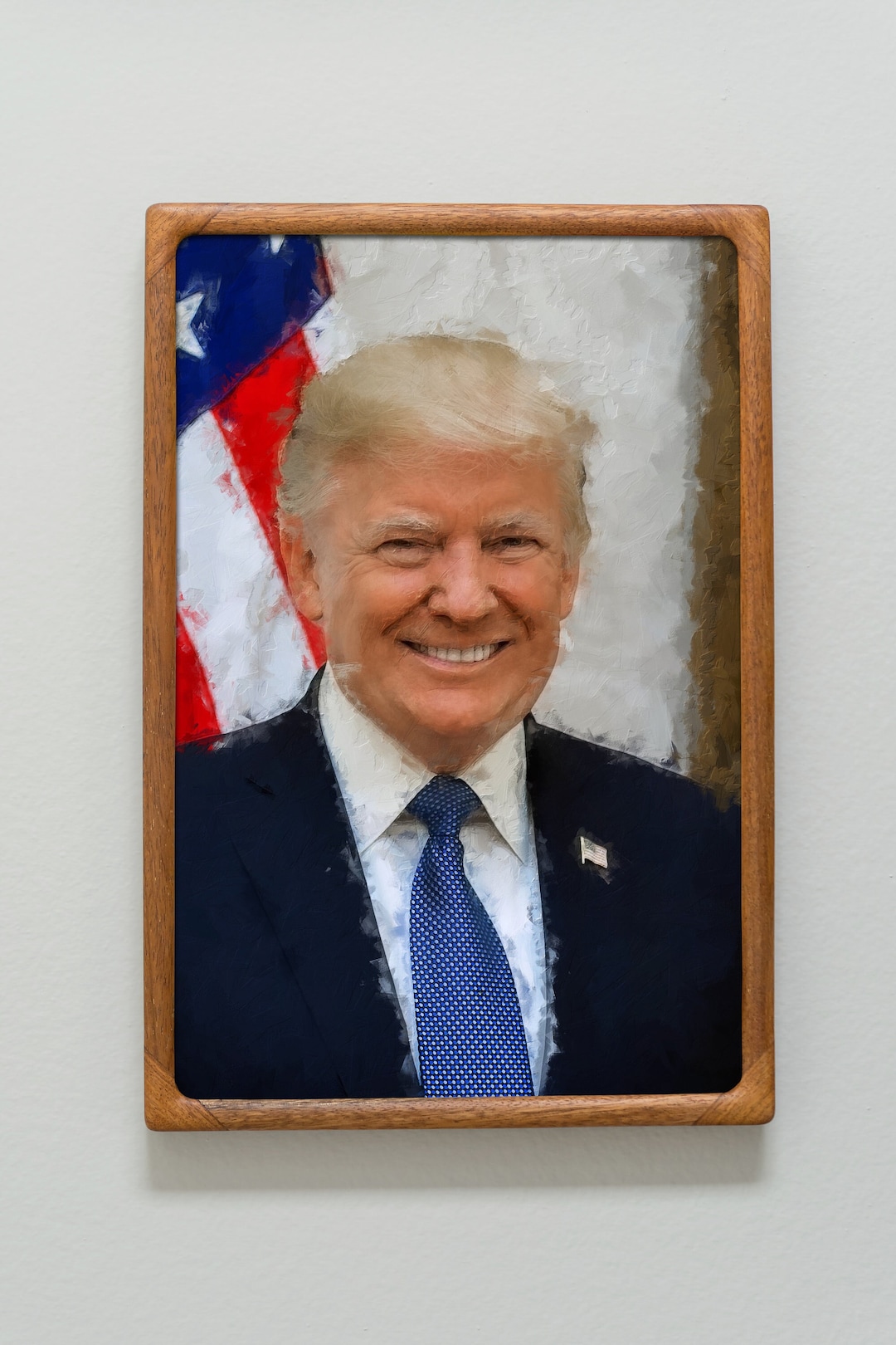 Donald J. Trump, Trump 2024 Portrait, 45th President of the United ...