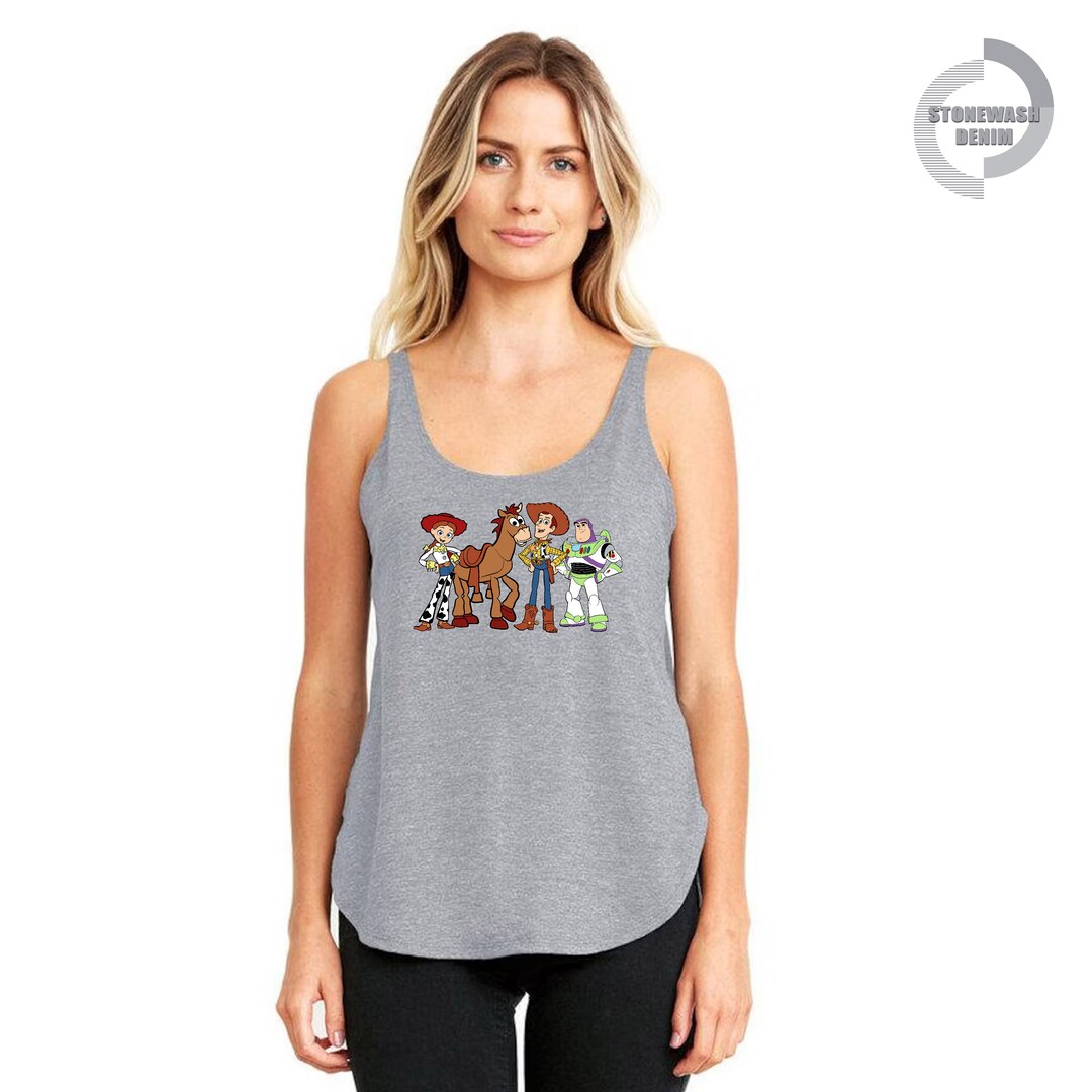 Disney Toy Story Characters Tank Tops, Toy Story Group Tank Tops, Cool ...