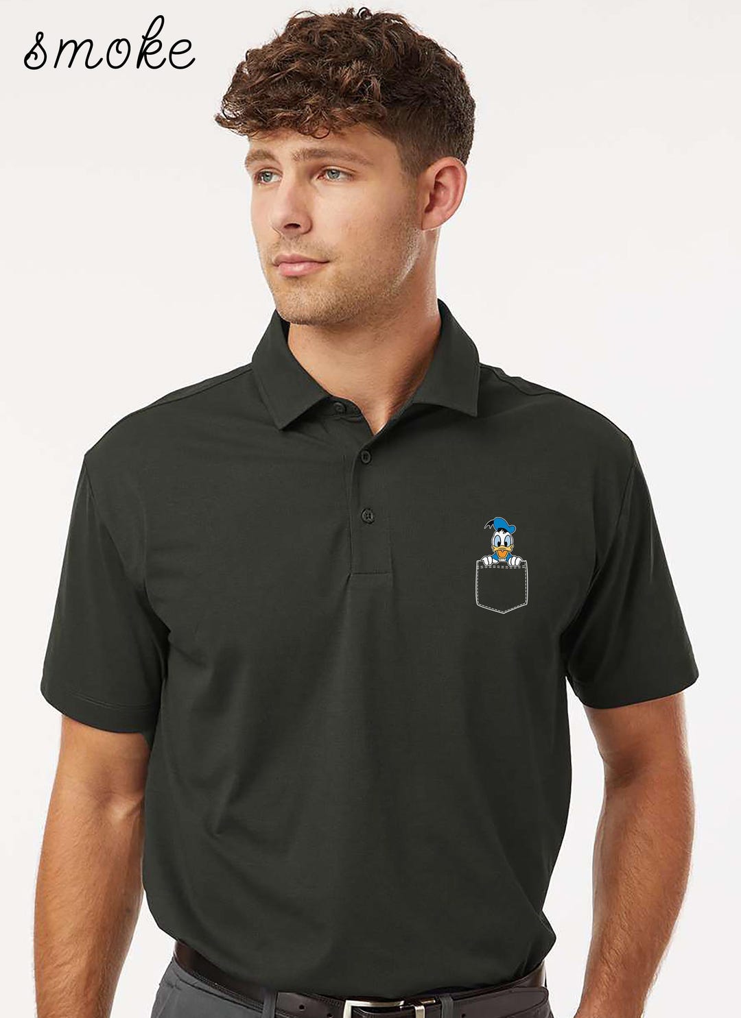 Donald Duck Polo Shirt, Disney Donald Polo Shirt, Disneyland Polo Shirt ...
