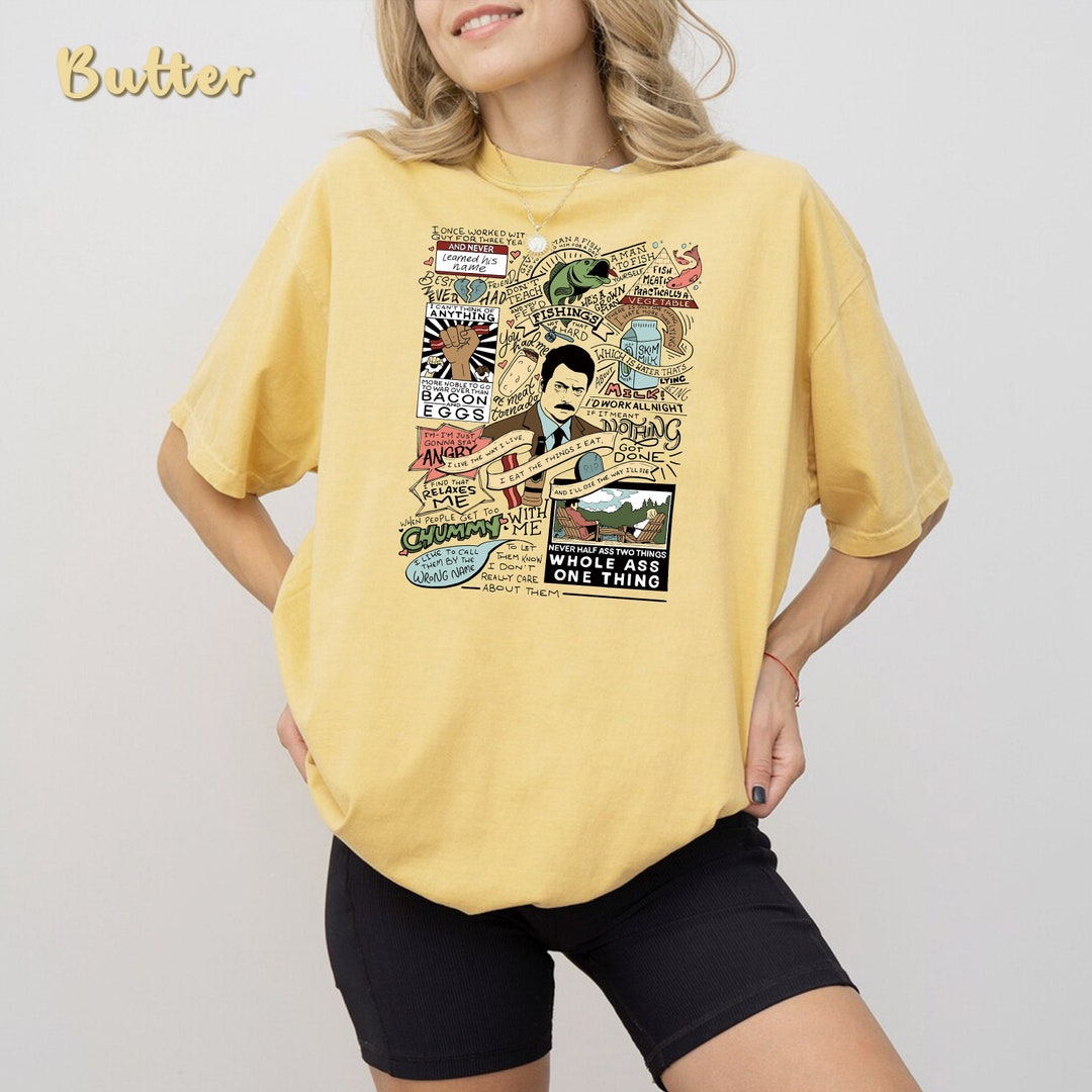 Ron Swanson Quotes Shirt, Ron Swanson Shirt, Woman of the Year Shirt ...