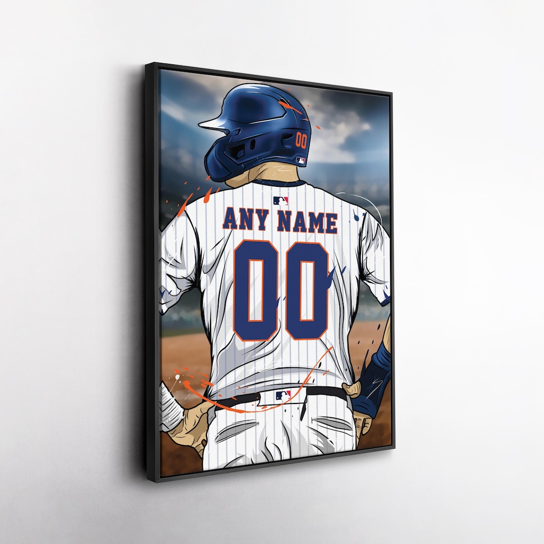 New York Mets Jersey MLB Personalized Jersey Custom Name and Number ...