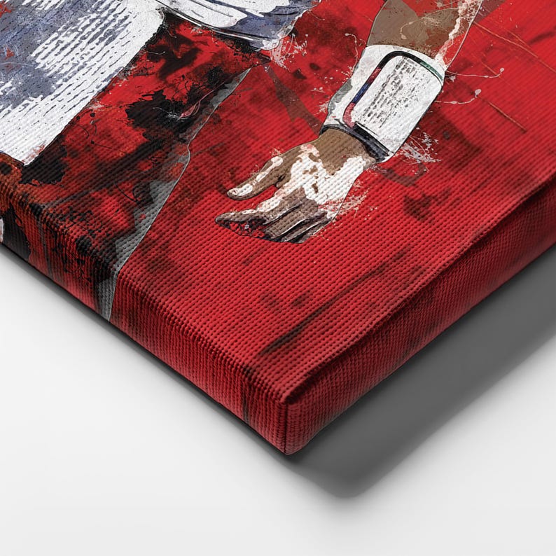 Tom Brady Mike Evans Poster Tampa Bay Buccaneers NFL Abstract Painting ...
