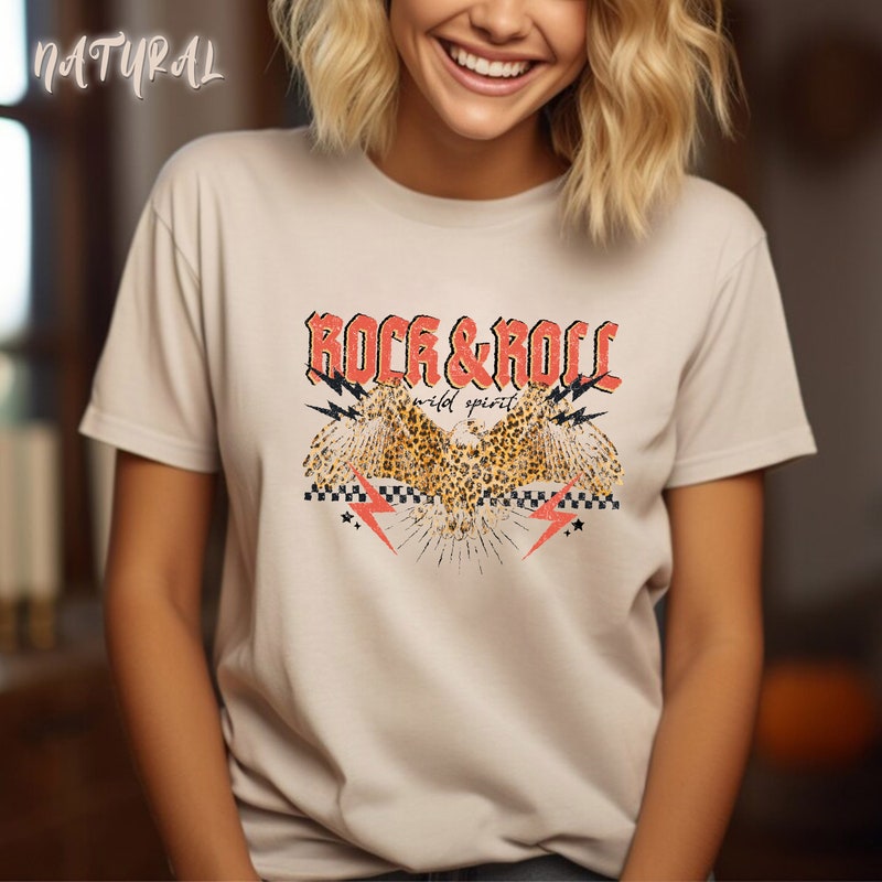 Rock N Roll T Shirt - Etsy