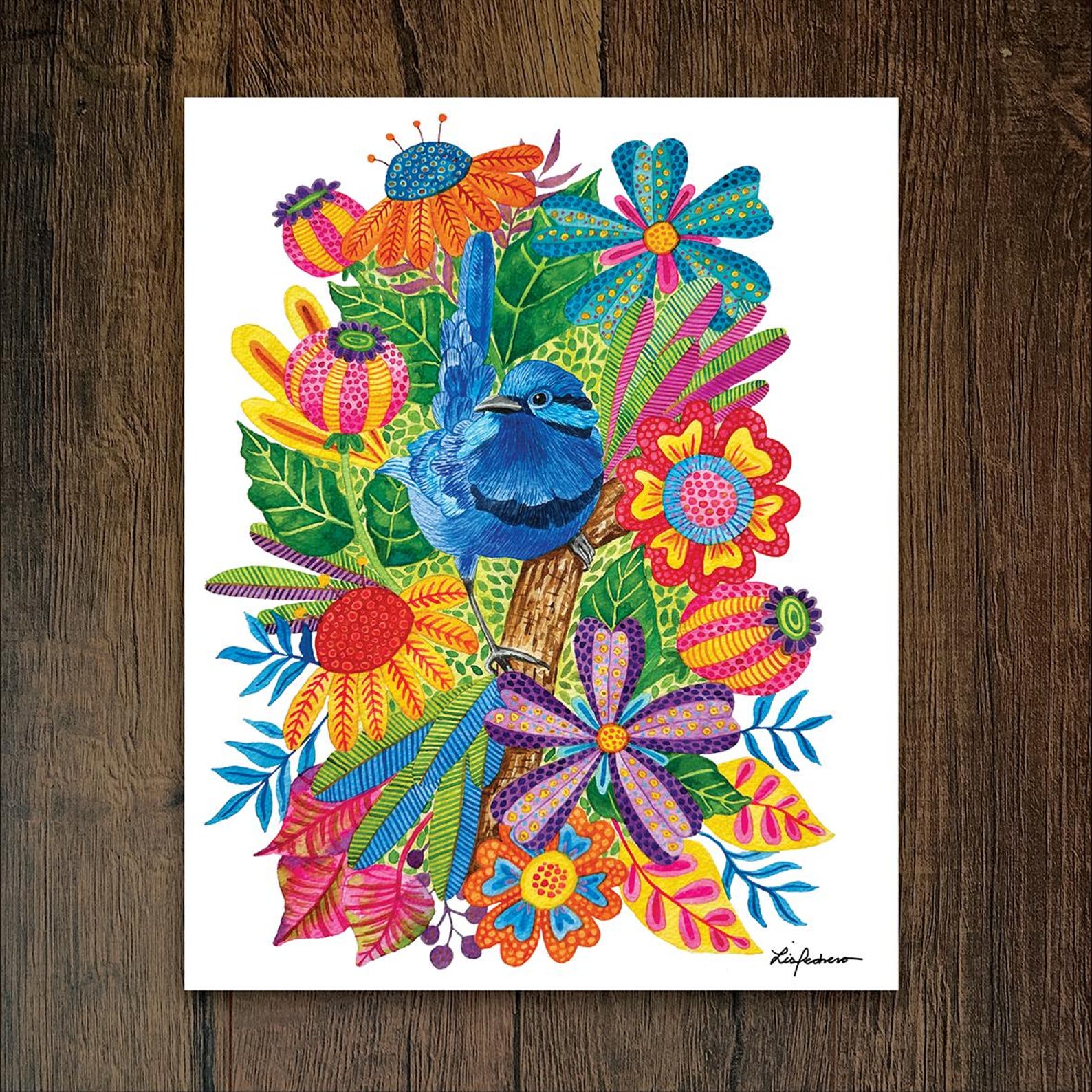 Blue Bird I - Etsy
