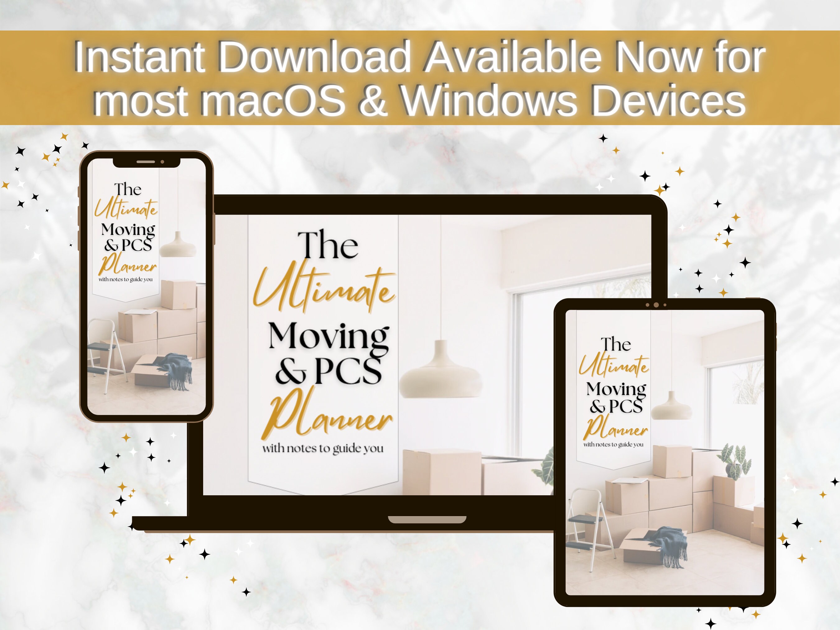 PCS Binder Printable | Military Move Planning PDF | PCS Checklist ...