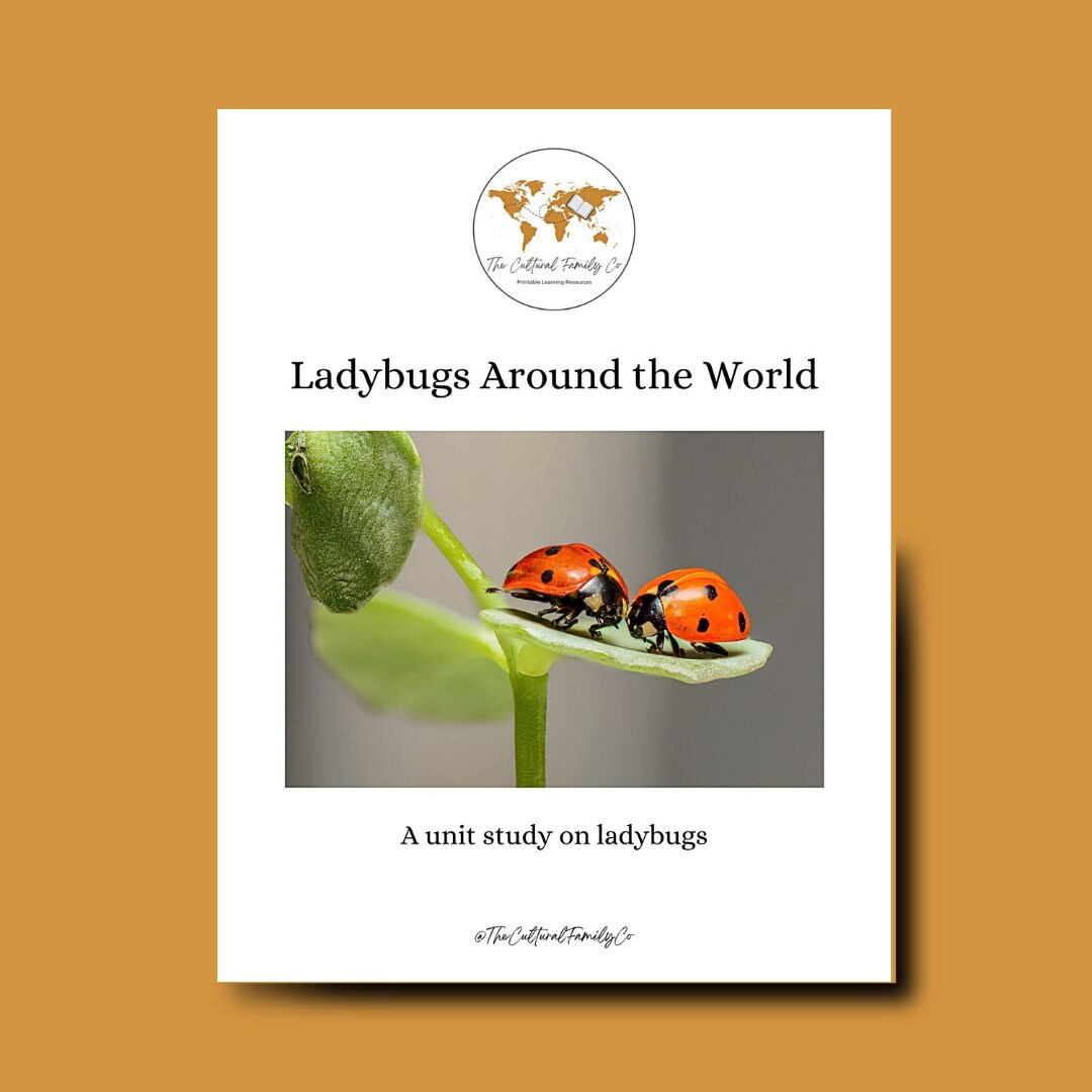 Ladybugs Around the World: A Unit Study on Ladybugs - Etsy