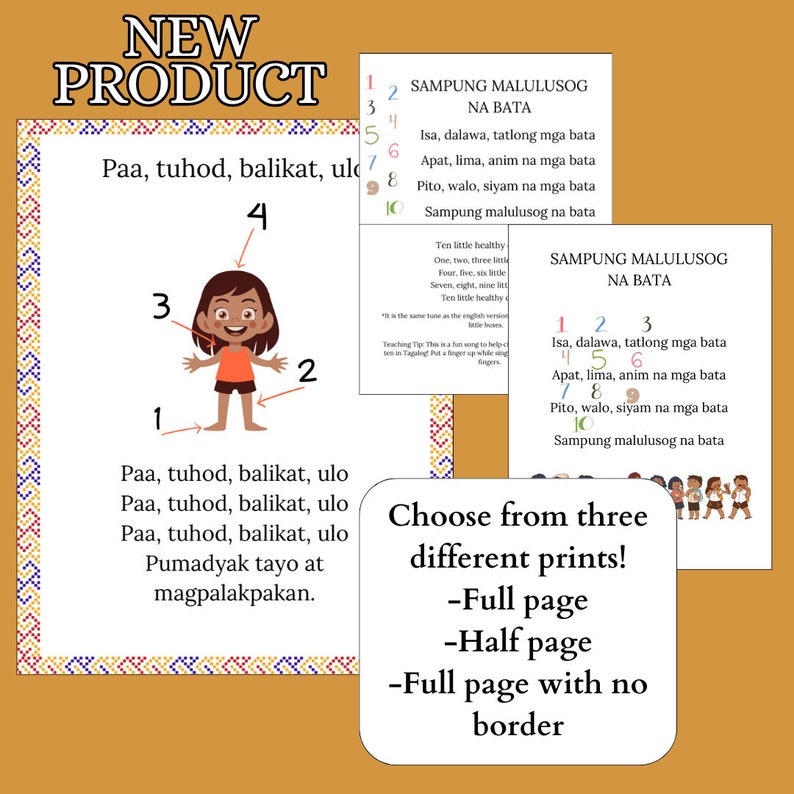 Filipino Nursery Rhymes & Songs: Teach Children Tagalog With Song ...