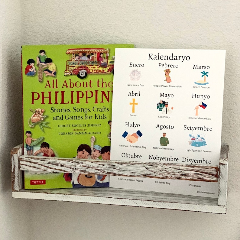 Filipino Months of the Year Calendar tagalog for Children, Adults ...