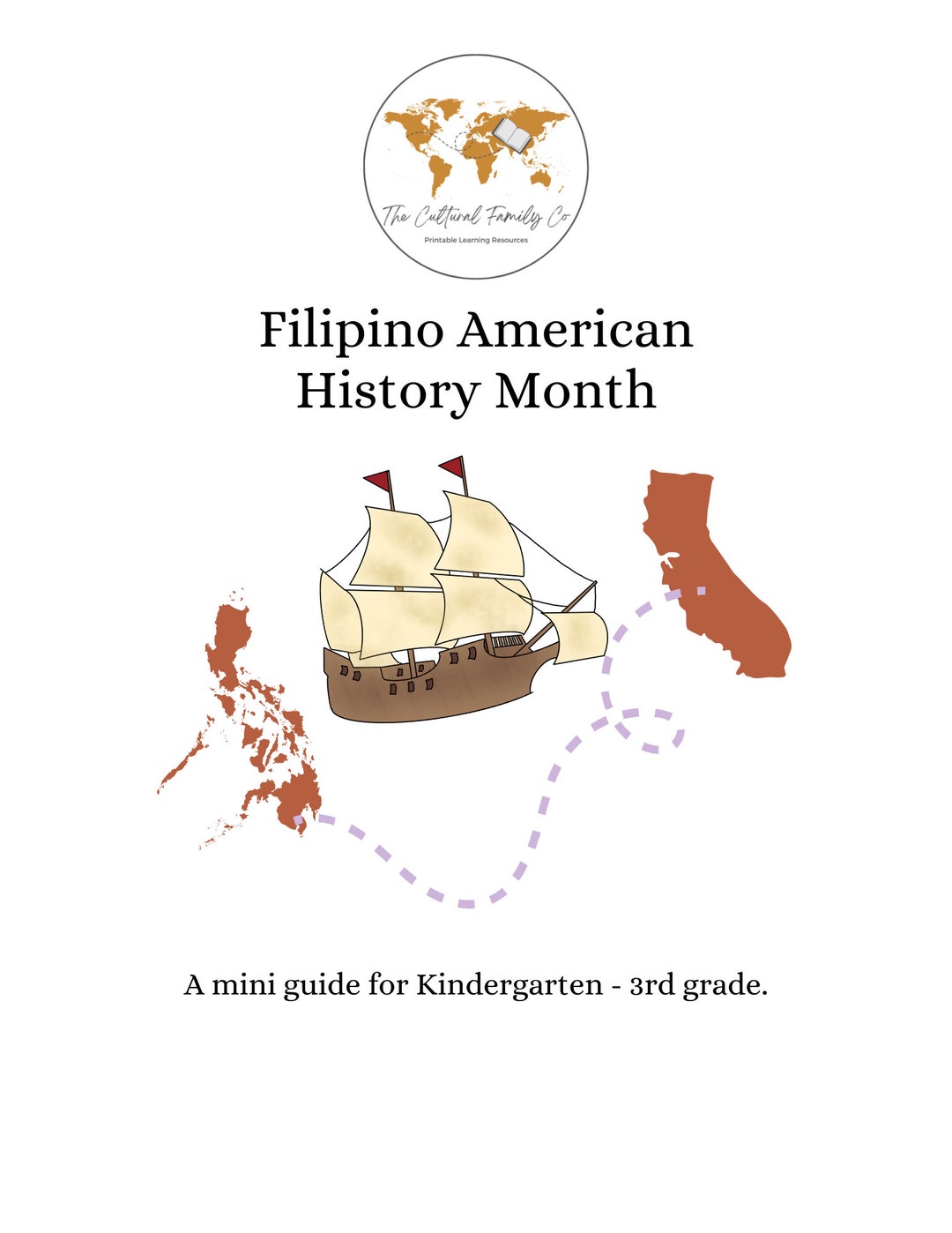 Filipino American History Month: Guide for Kindergarten - 3rd Grade ...