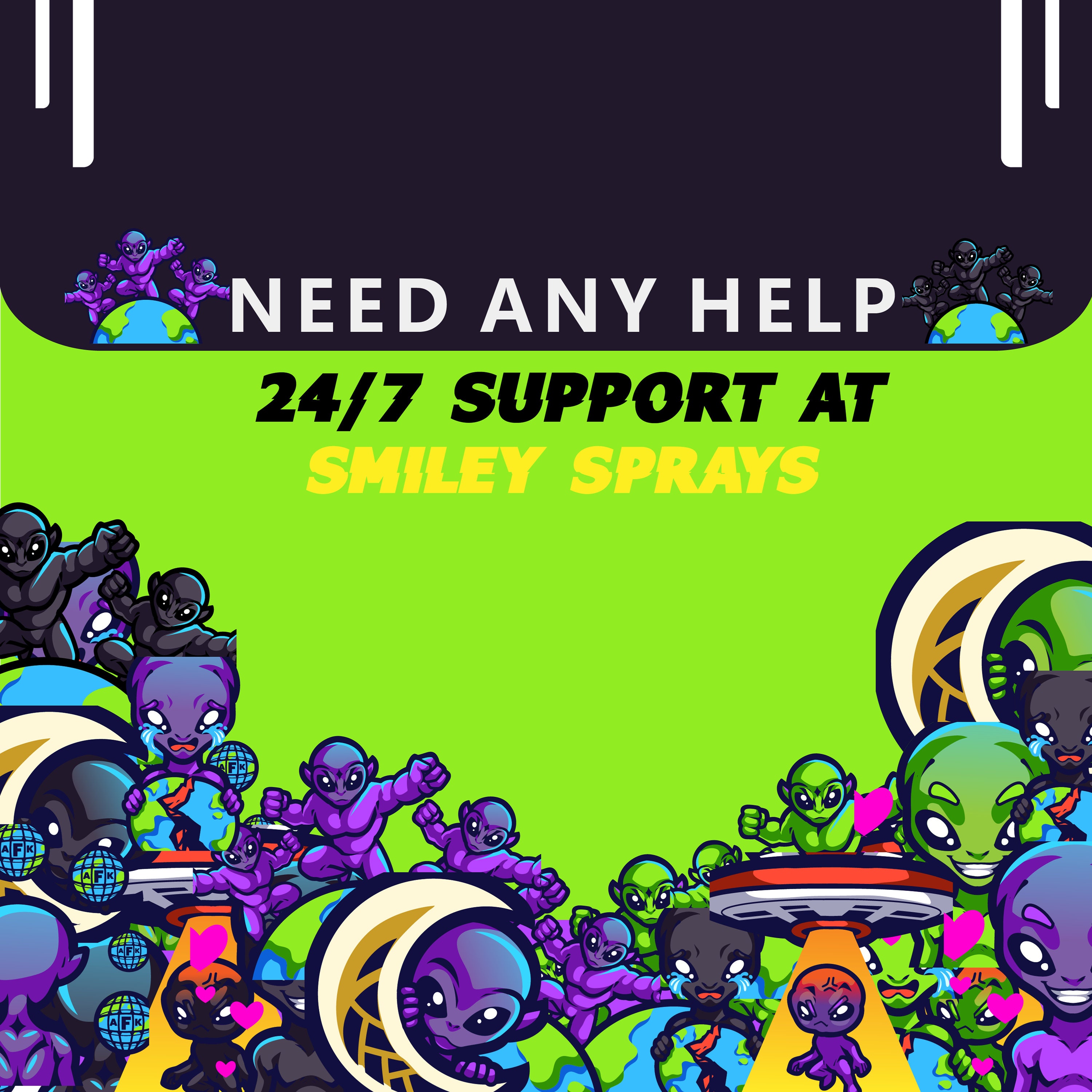 Static Alien Emotes Pack 6 Cosmic Emotes in 3 Colors - Etsy
