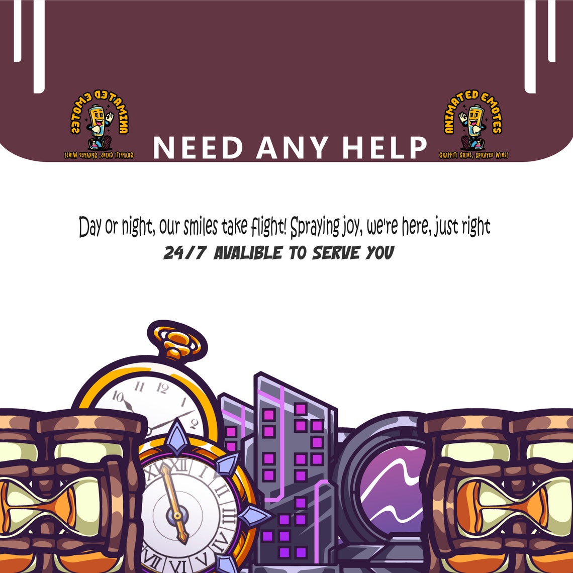 Time Travel Subscription Badge Pack: Journey Across Eras Sub Badges for ...