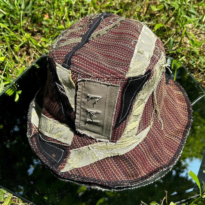 Patchwork Bucket Hat - Etsy