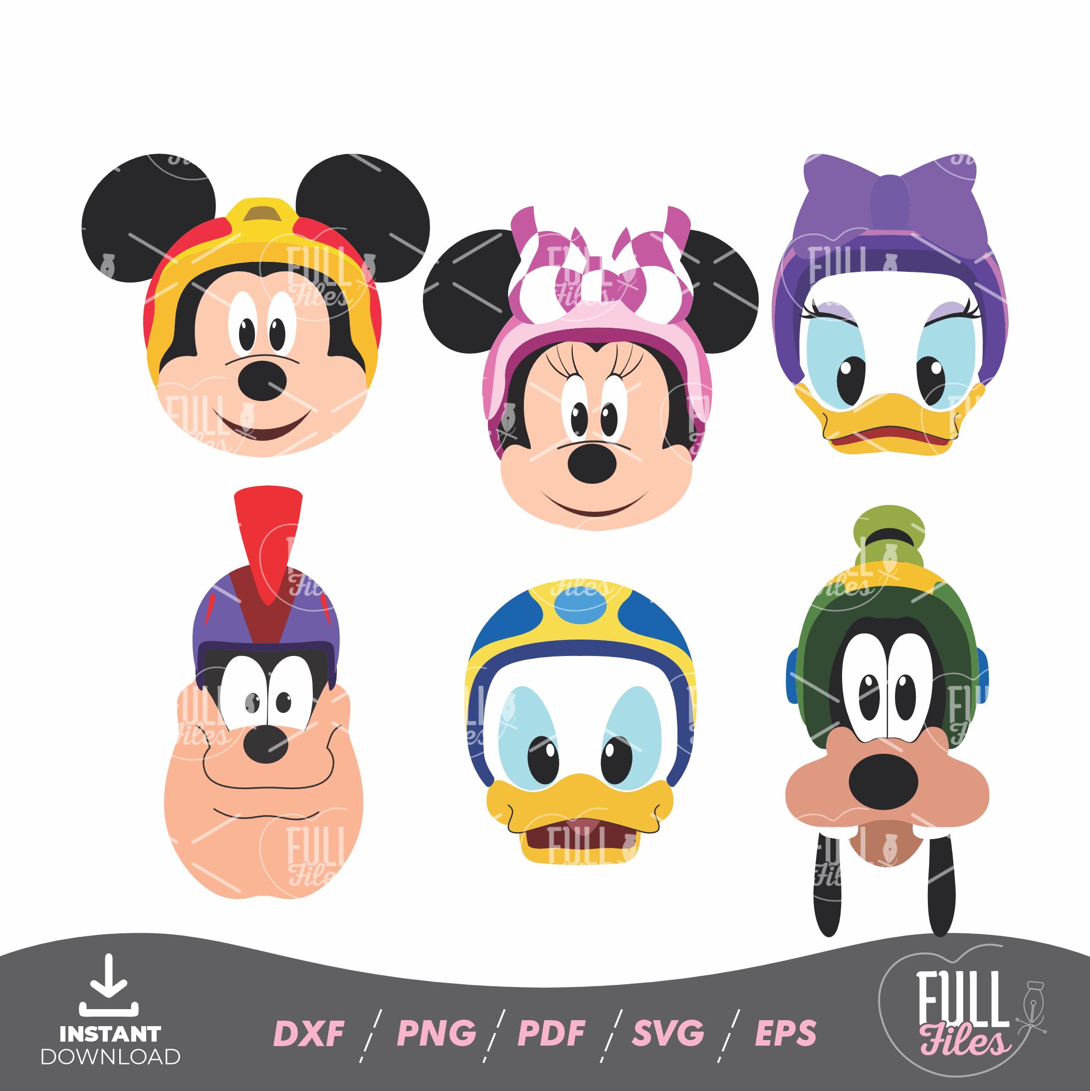 M. and the Roadster Racers , Dxf, Eps, Svg, Pdf, Png, Cricut ...