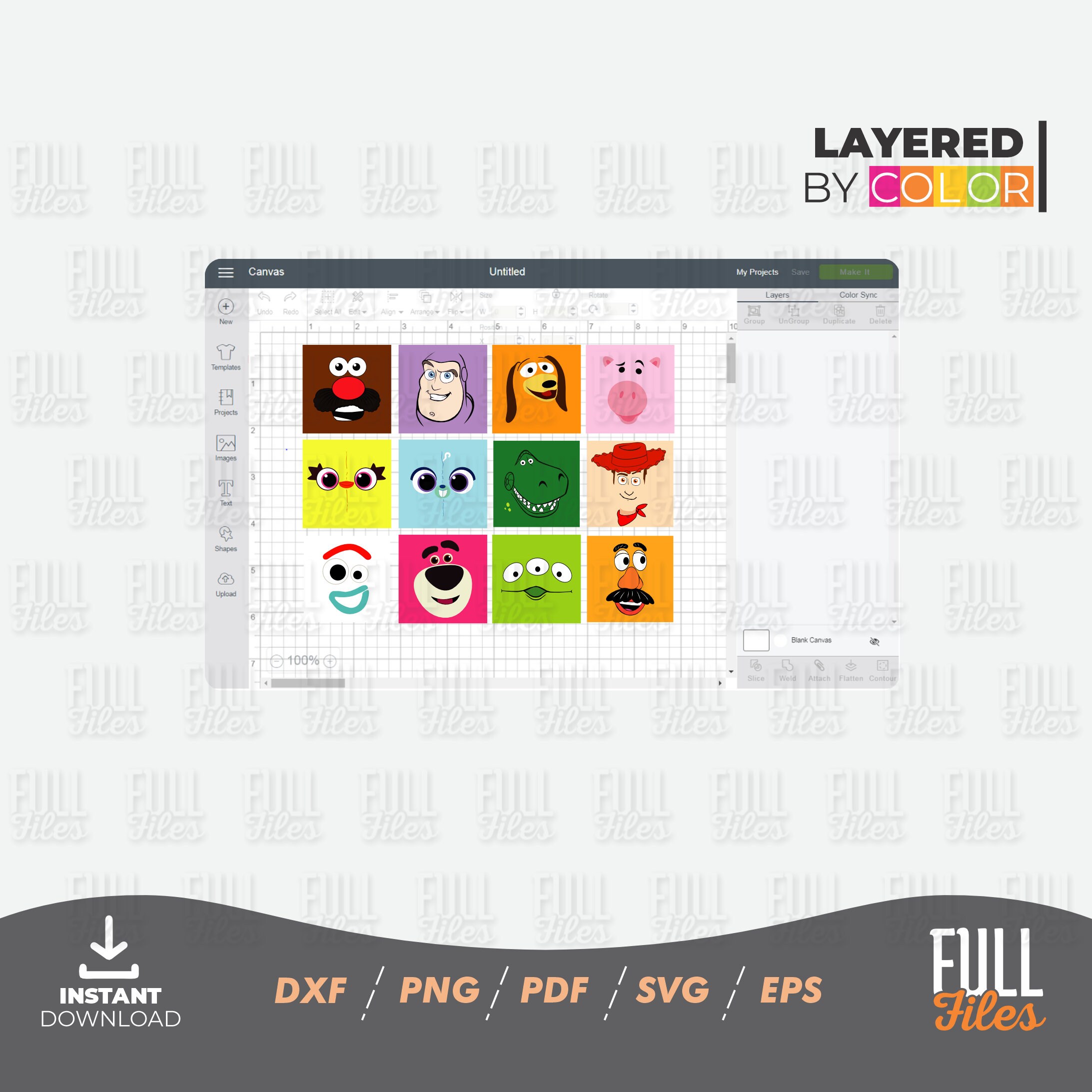 T.S. Face, Dxf, Eps, Svg, Pdf, Png, Cricut, Silhouette, File Cut ...