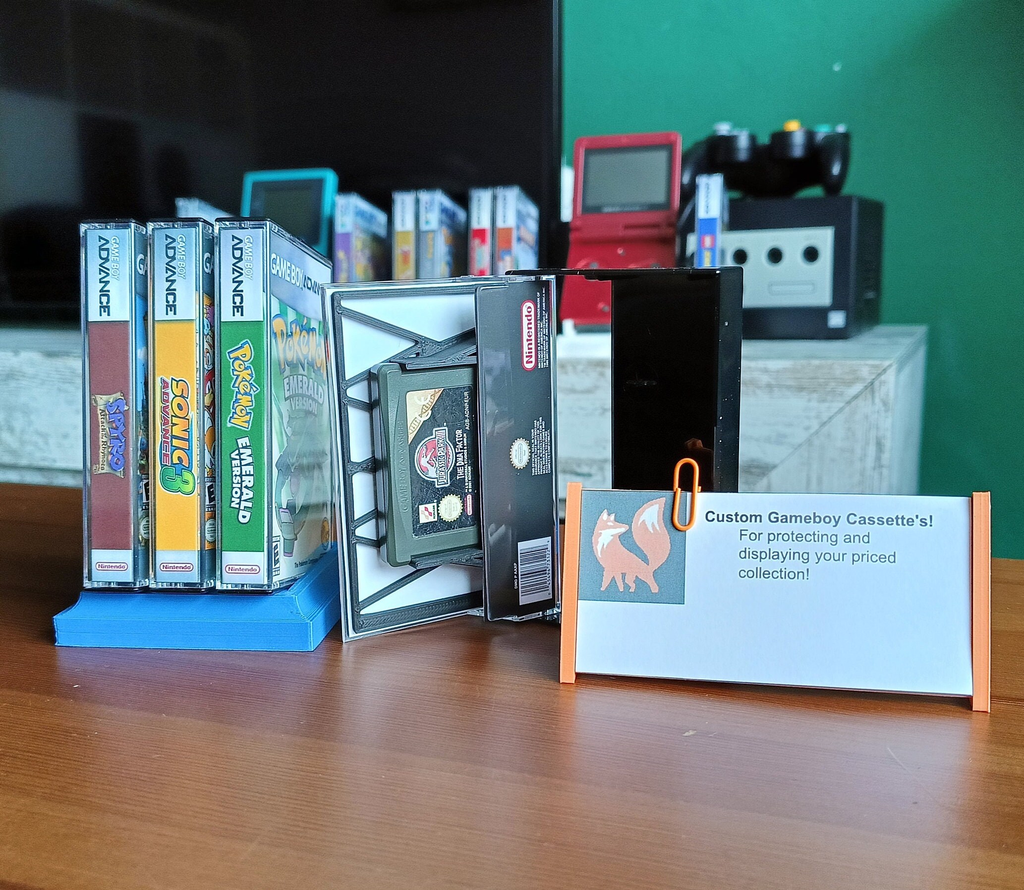 Gameboy Cassette Insert STL ONLY Custom Game Cartridge Storage - Etsy