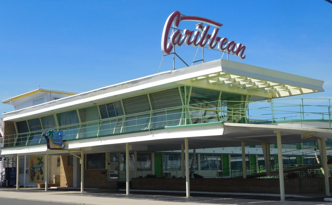 The Caribbean Motel/wildwood - Etsy